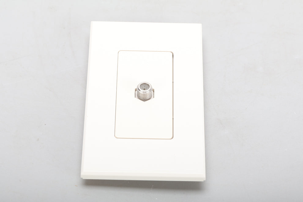 Lutron NT-CJ-WH Coaxial Cable Jack With Screws – NTC Tech