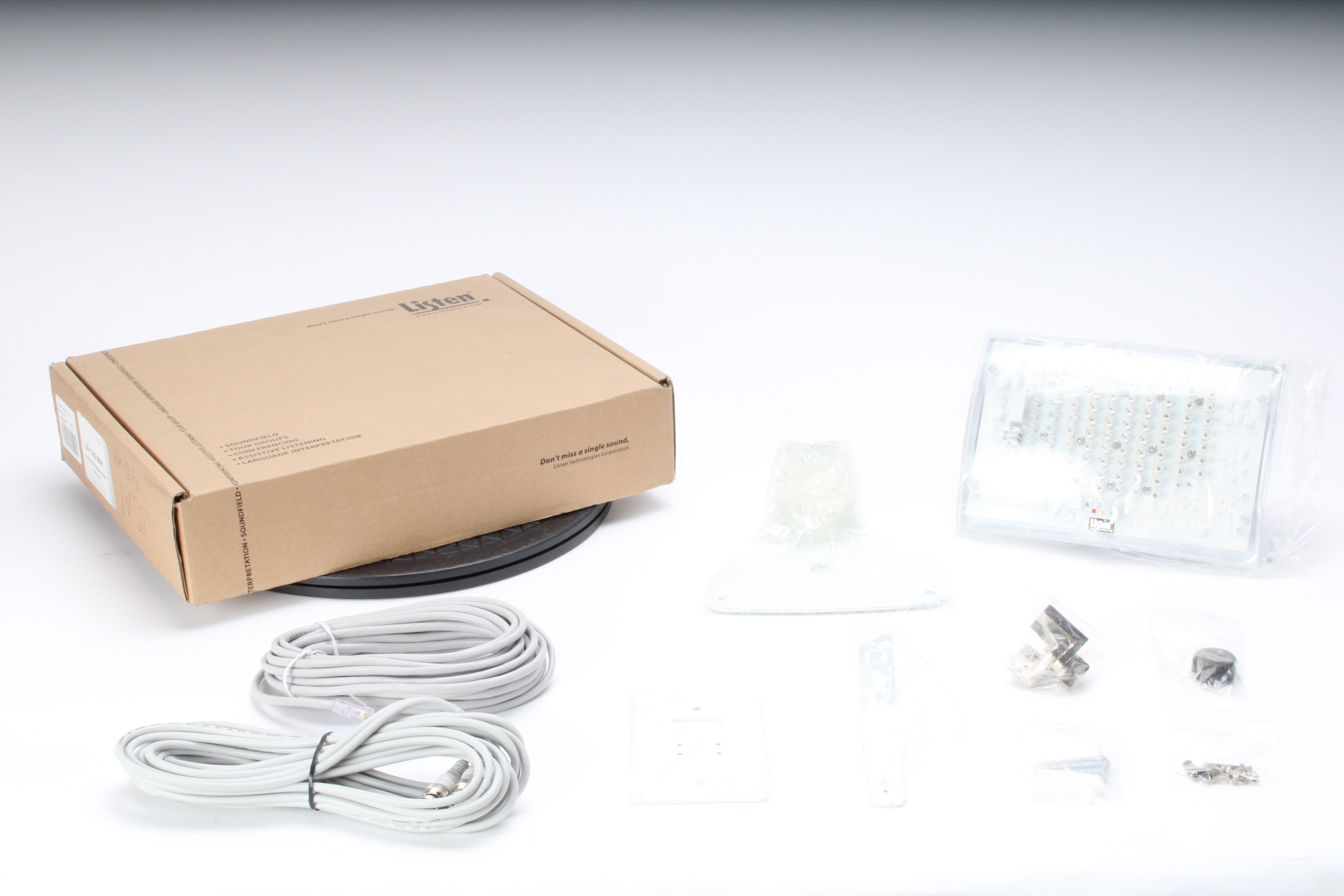 Listen LA-140-WH Stationary IR Radiator With Ethernet Cable and Access ...
