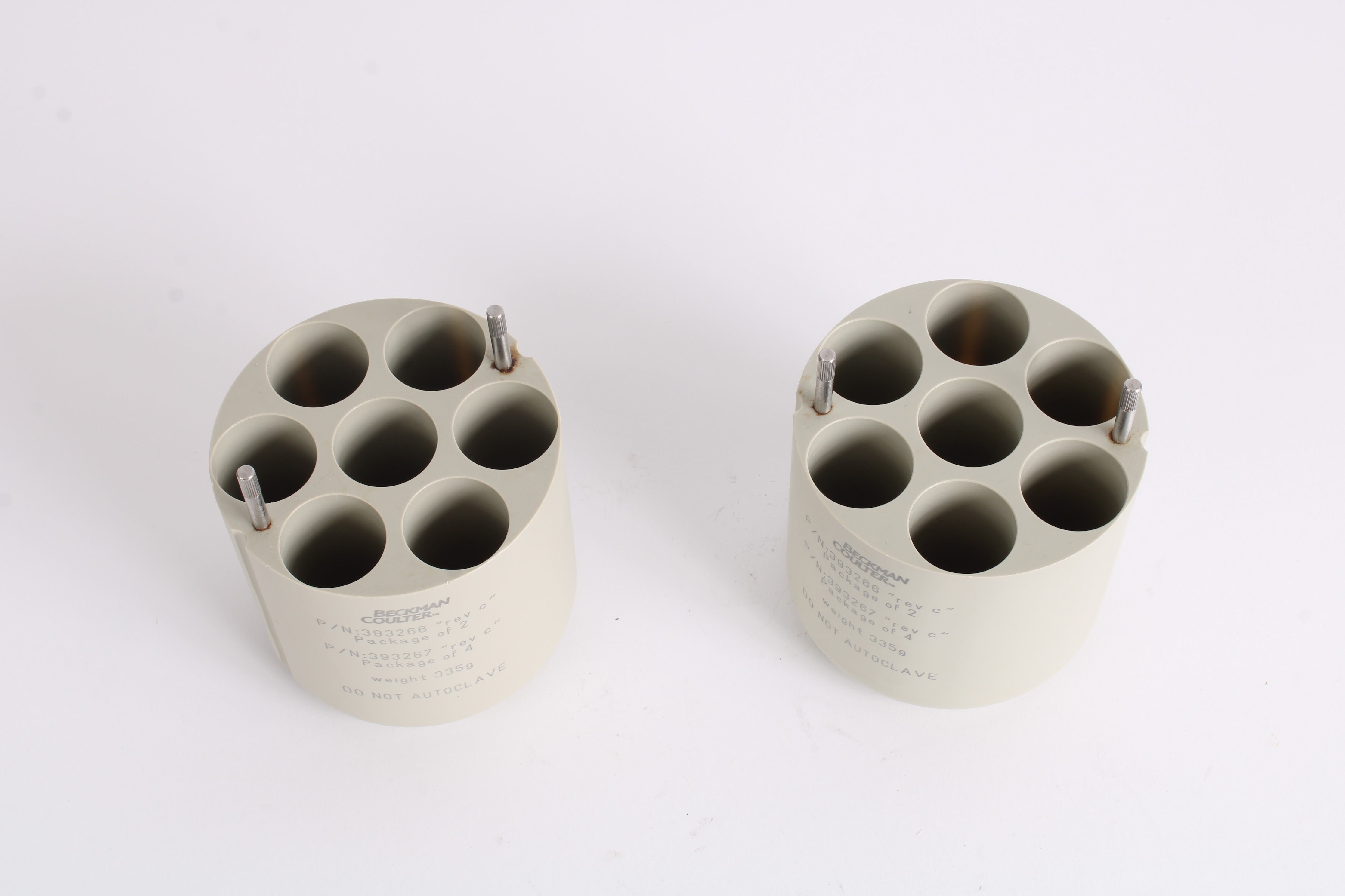 Beckman Coulter 393266 7-Tube 50mL Centrifuge Adapter Conical Tube (Pa ...