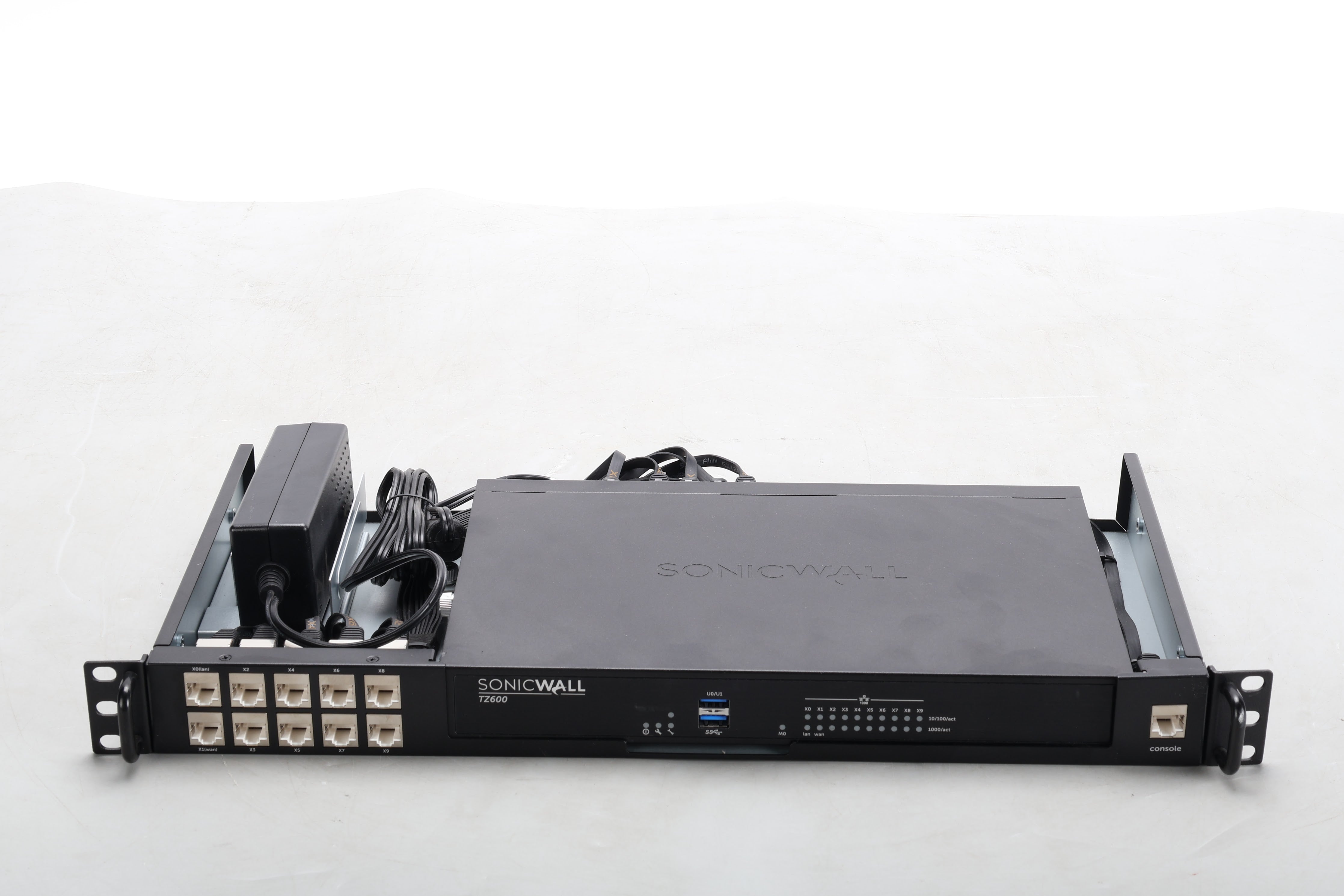 Dell TZ600 SonicWALL 10-Port Firewall Security Appliance W/ Power Supp ...
