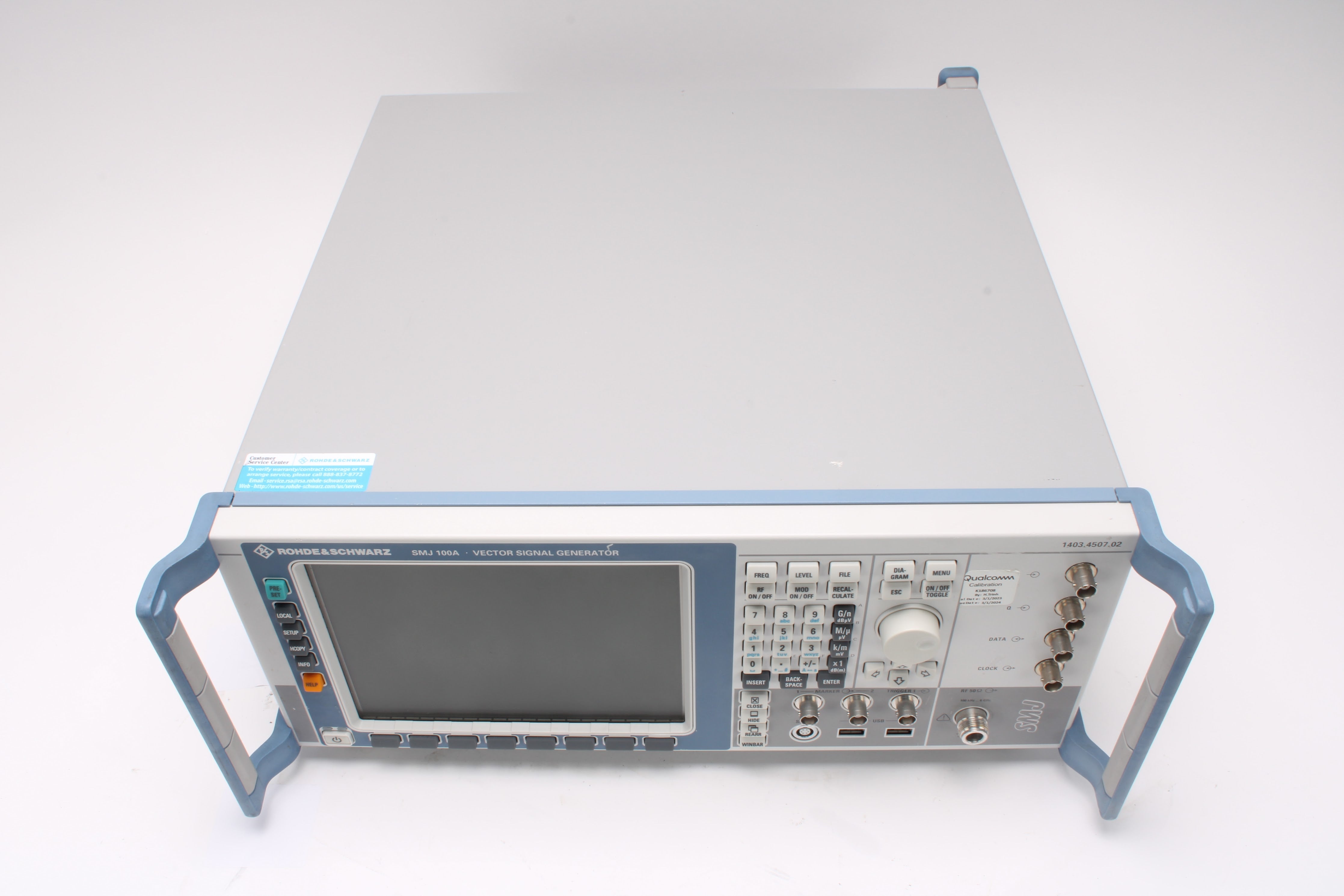 Rohde & Schwarz SMJ100A Vector Signal Generator 1403.4507.02 W/ 3x HW ...