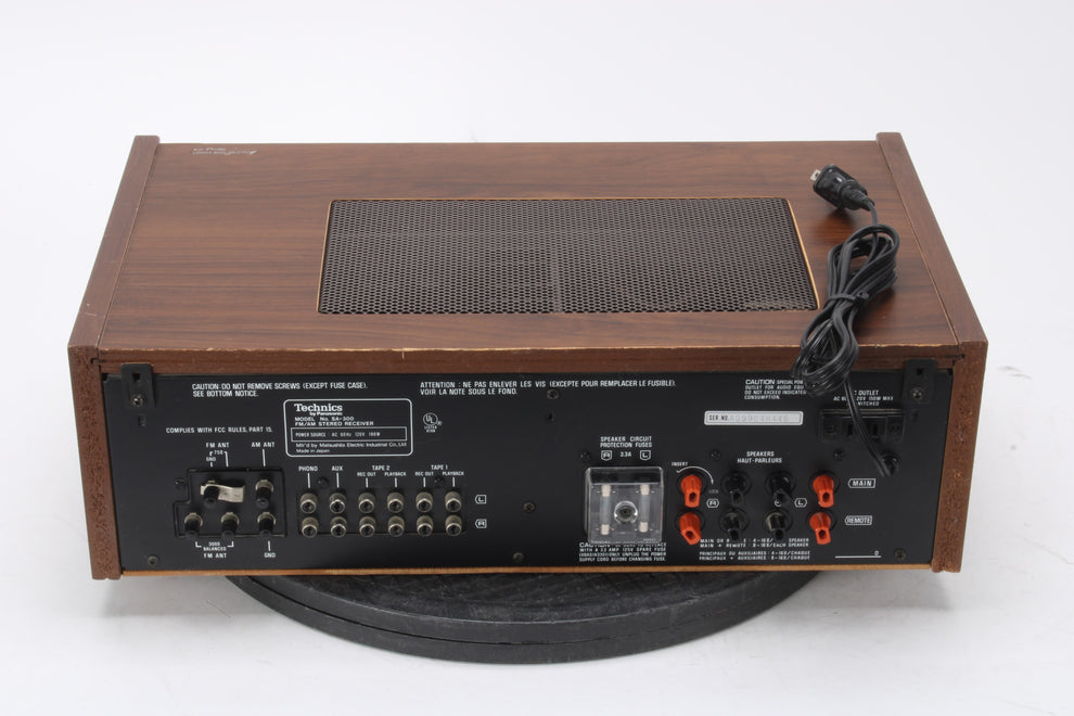 Technics SA-300 Stereo Receiver – NTC Tech