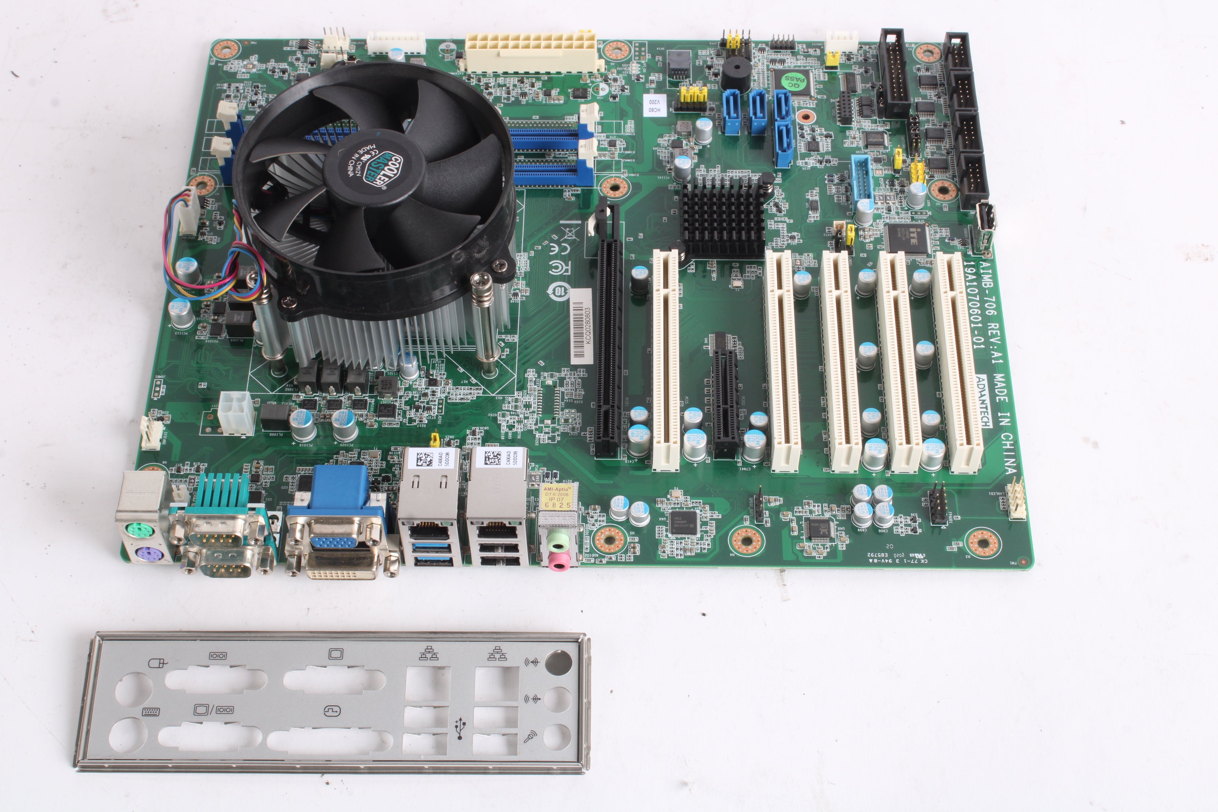 Advantech AIMB-706 Motherboard With Intel i7-8700 @ 3.20 GHz / No Ram ...