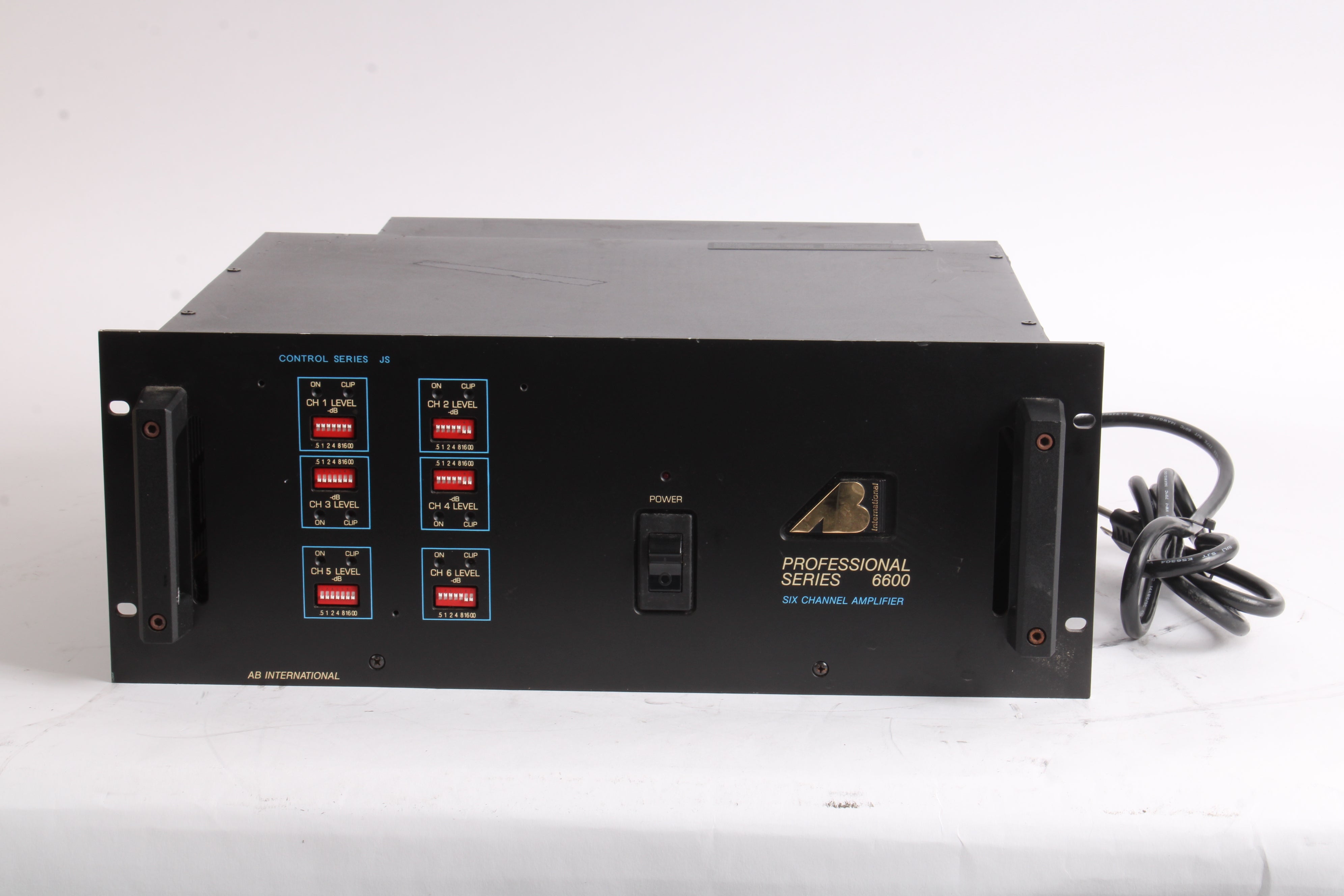 AB International 6600 Six Channel Amplifier - AS IS Parts or Repair ...