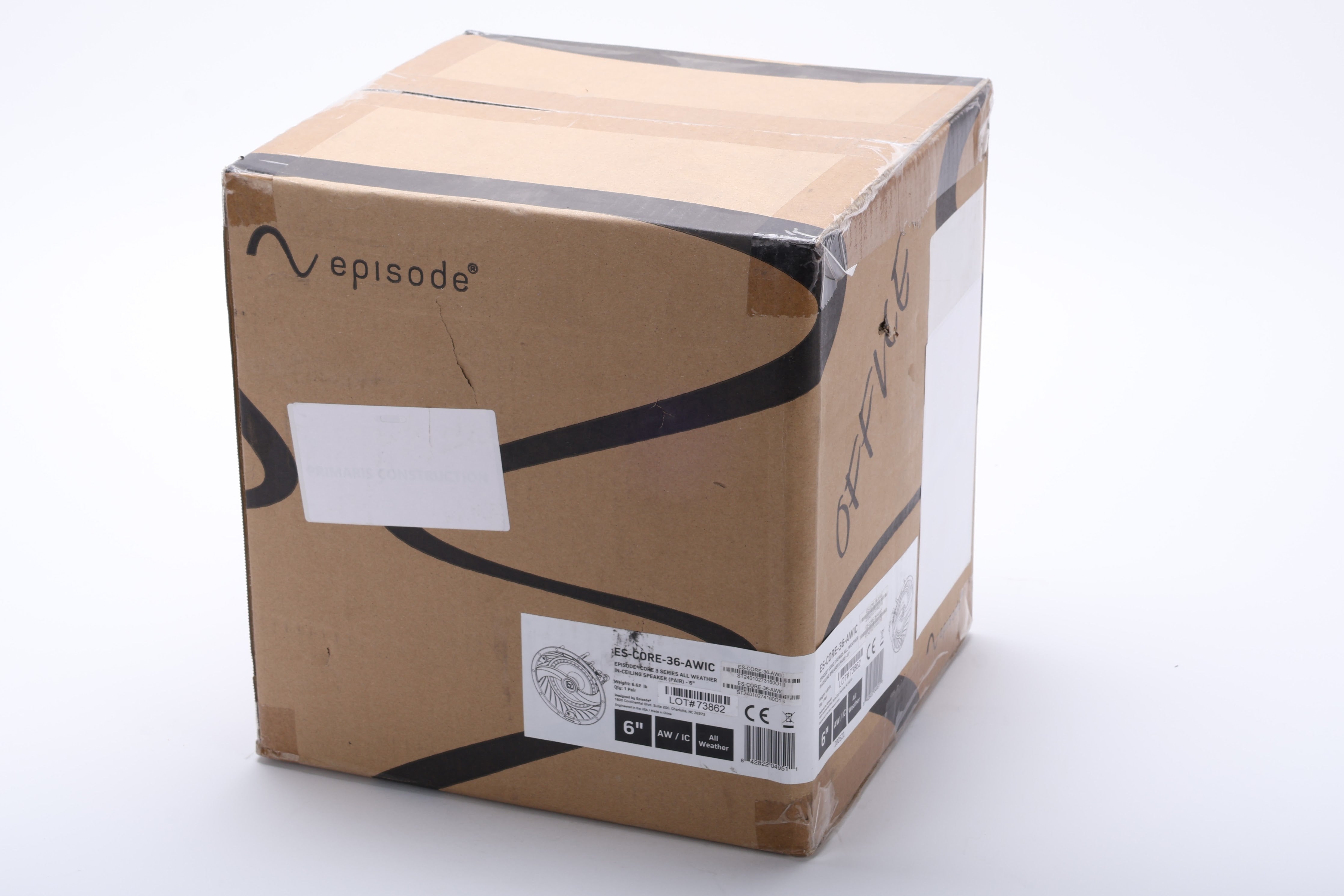Episode ES-CORE-36-AWIC 6" All Weather In-Ceiling Speaker (Pair) - NEW ...