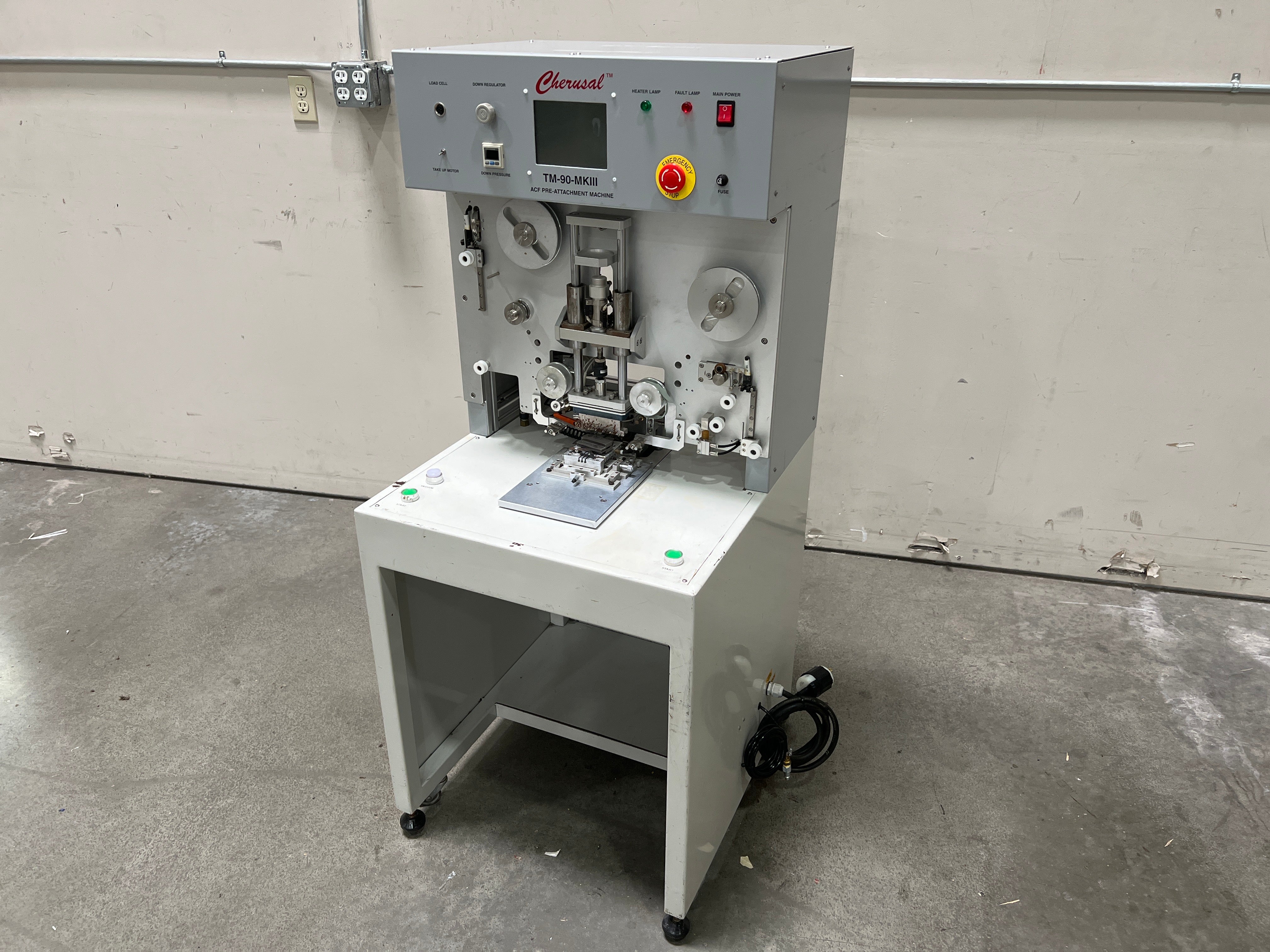 Cherusal TM-90-MKIII ACF Pre-Attachment Machine - AS IS – NTC Tech