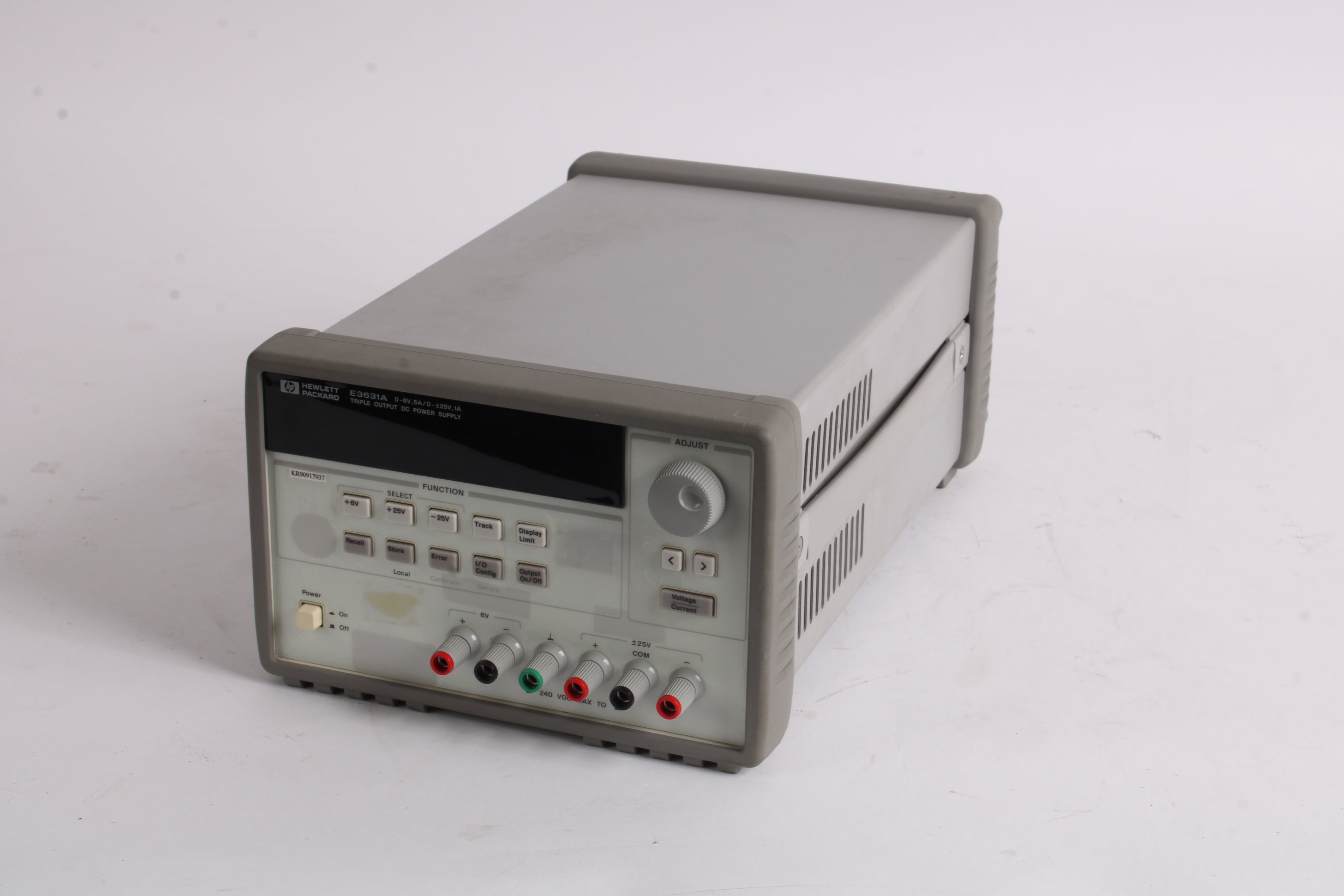 HP / Agilent / Keysight E3631A Triple Output DC Power Supply 80W 6V 5A ...