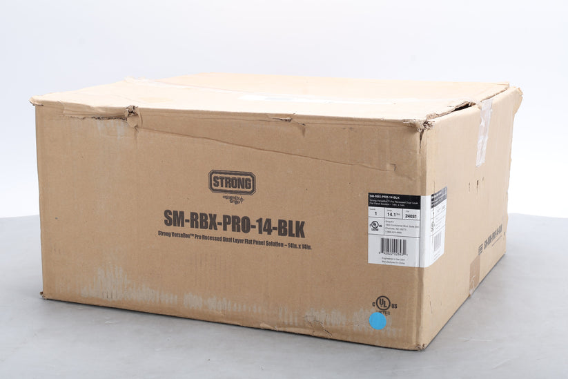 Strong SM-RBX-PRO-14-BLK 14U Professional Rack Box Enclosure, Black ...