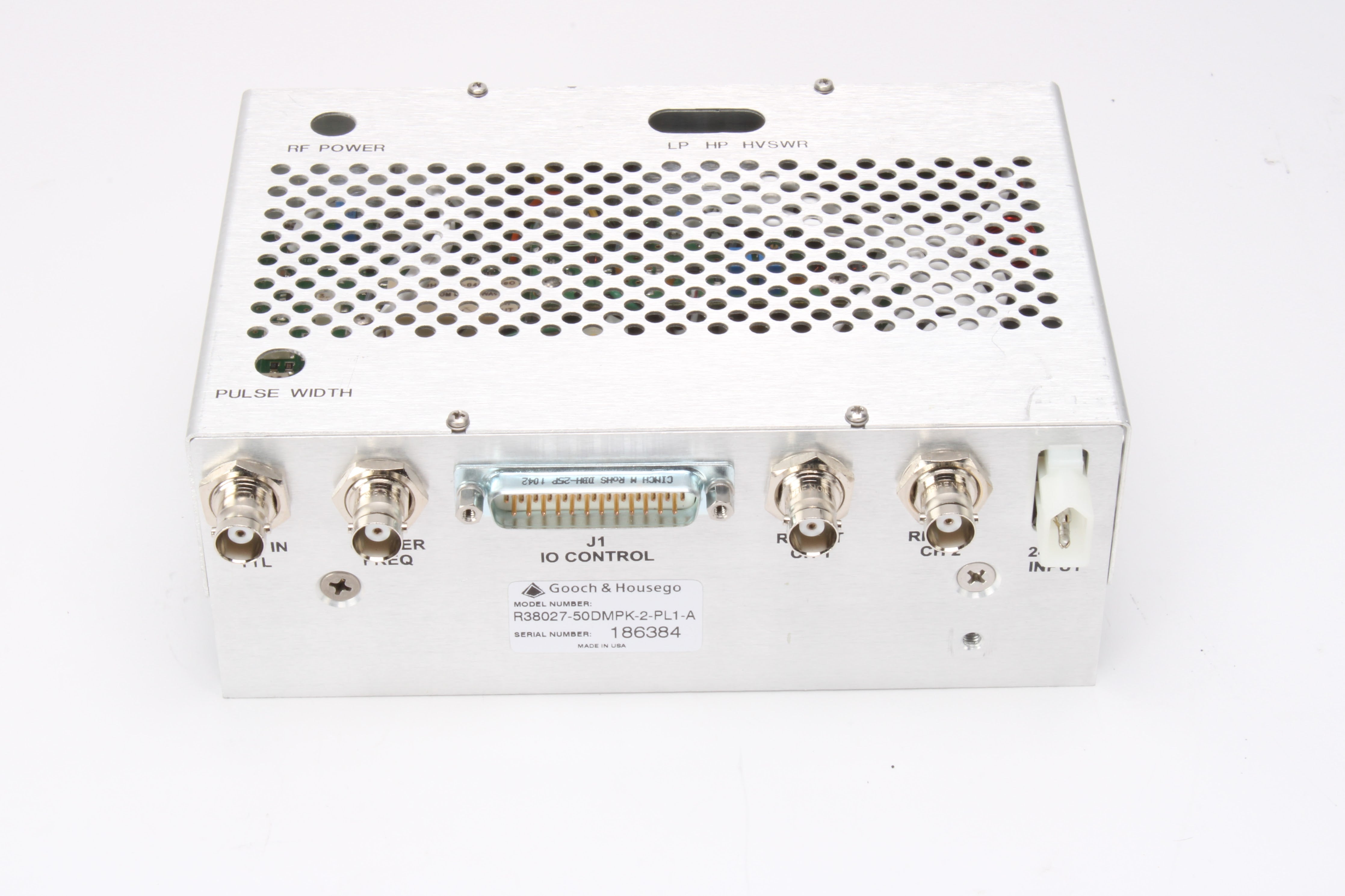 Gooch & Housego R38027-50DMPK-2-PL1-A RF Driver – NTC Tech