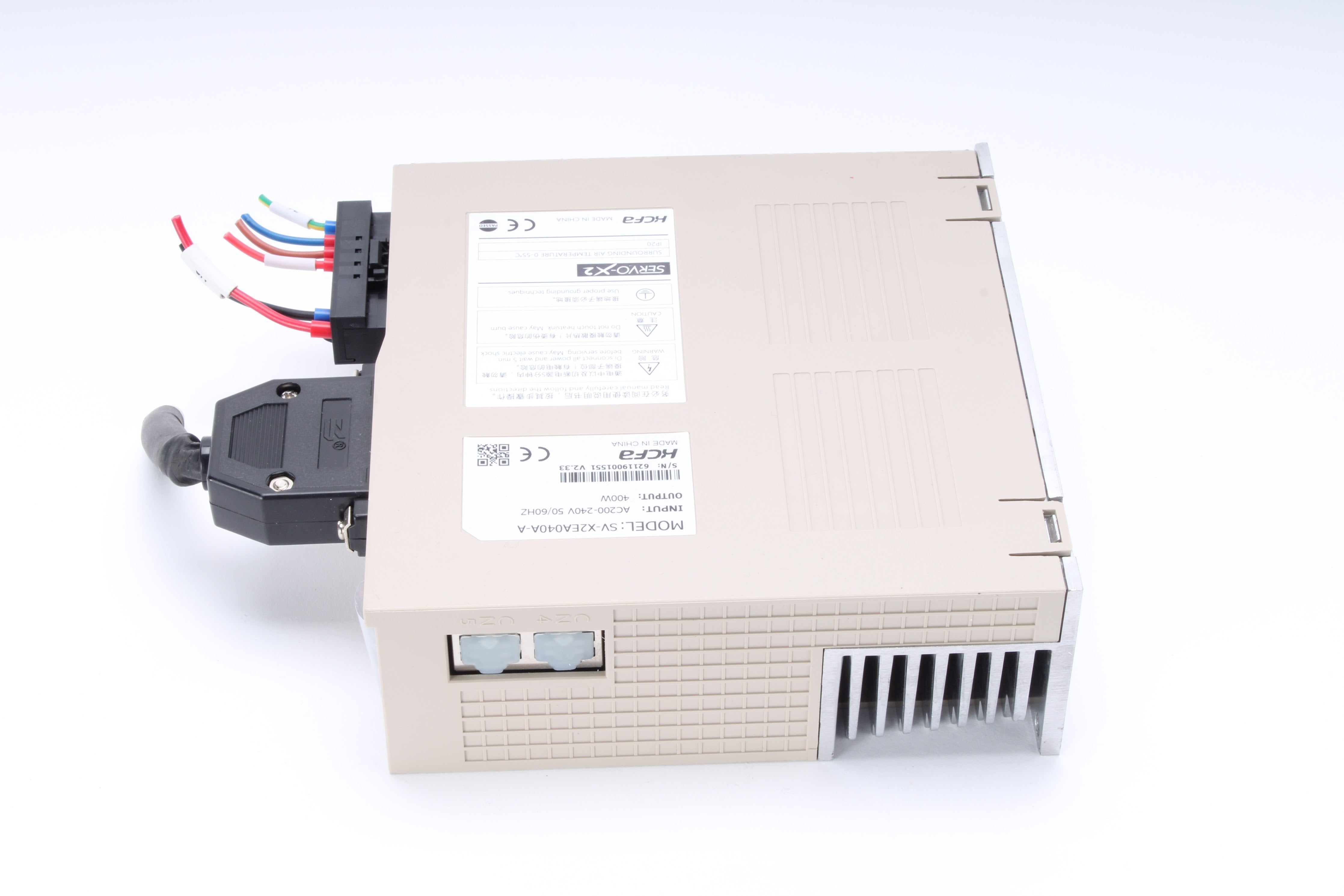 HCFA SV-X2EA040A-A Servo Drive 200-240V 400W – NTC Tech