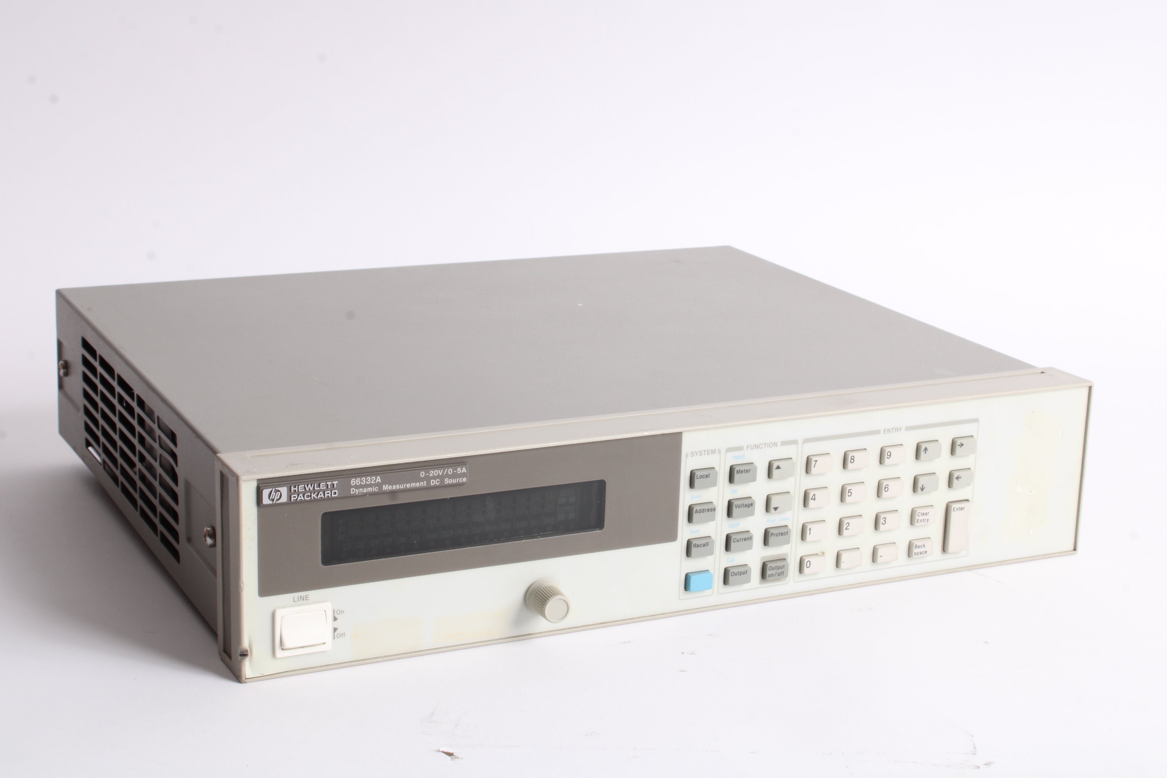 HP 66332A 100W Dynamic Measurement DC Source Power Supply 0-20v 0-5A N ...