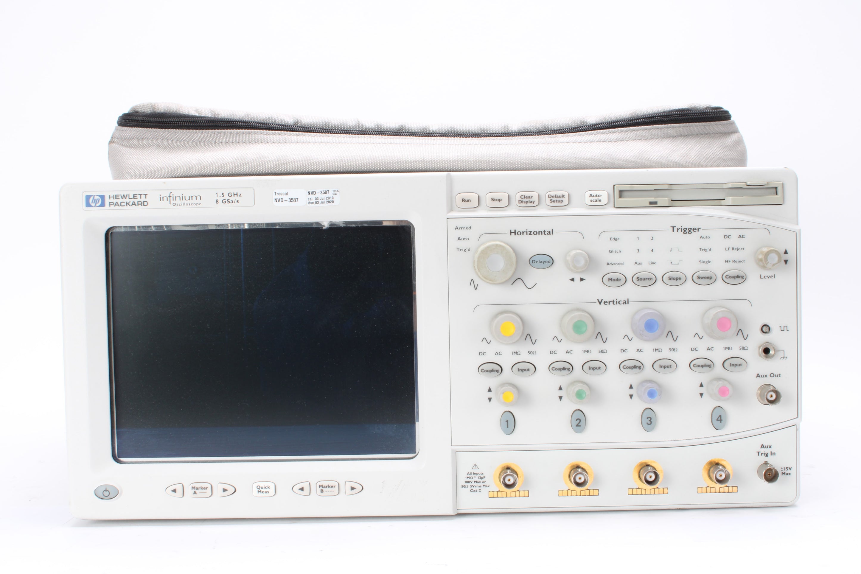 Agilent Infinium 54845A 4-Channel 1.5GHz 8GSa/s Oscilloscope With Acce ...