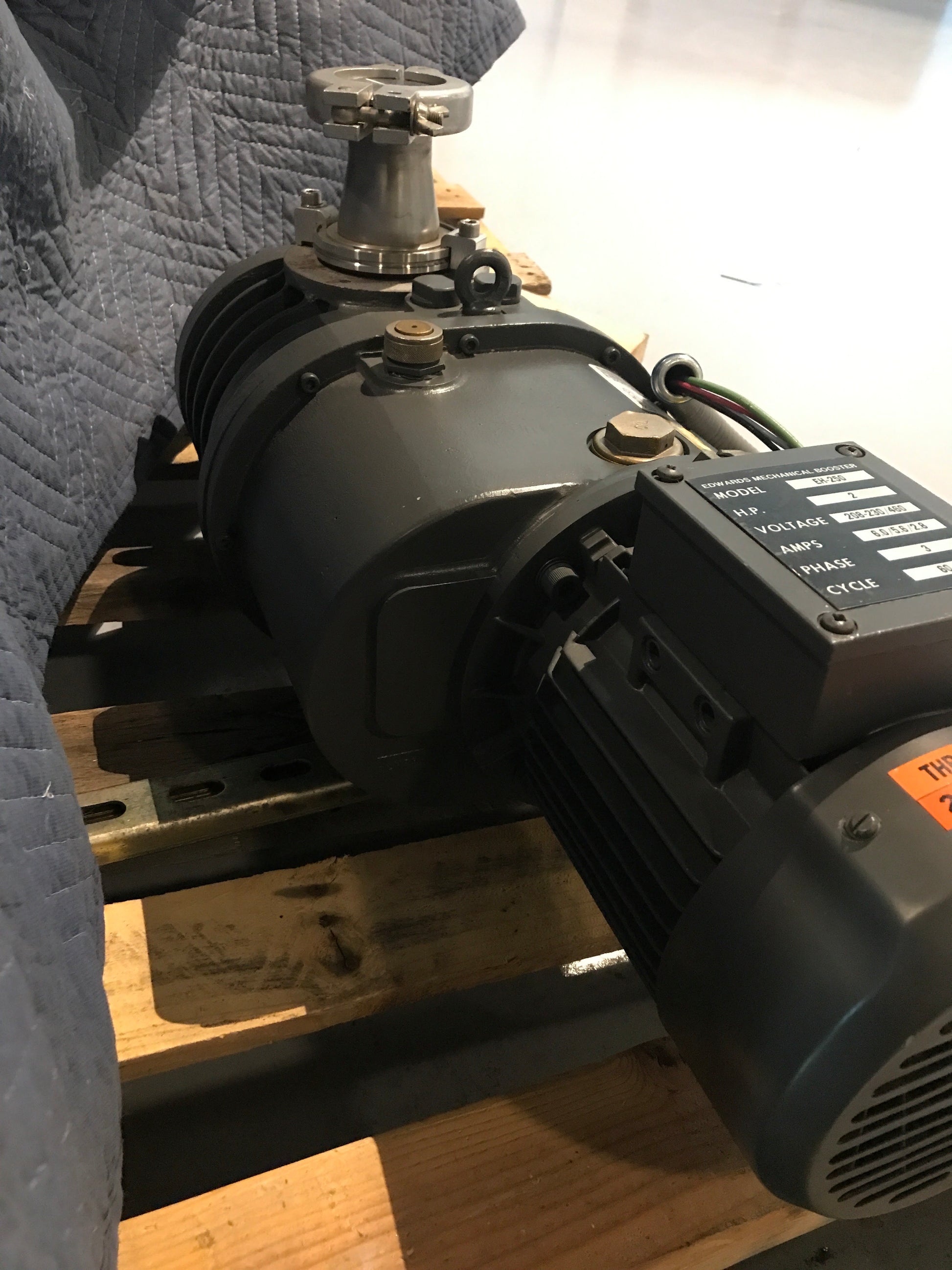 Edwards EH250 High-Performance Vacuum Booster Pump H.P. 2 – NTC Tech