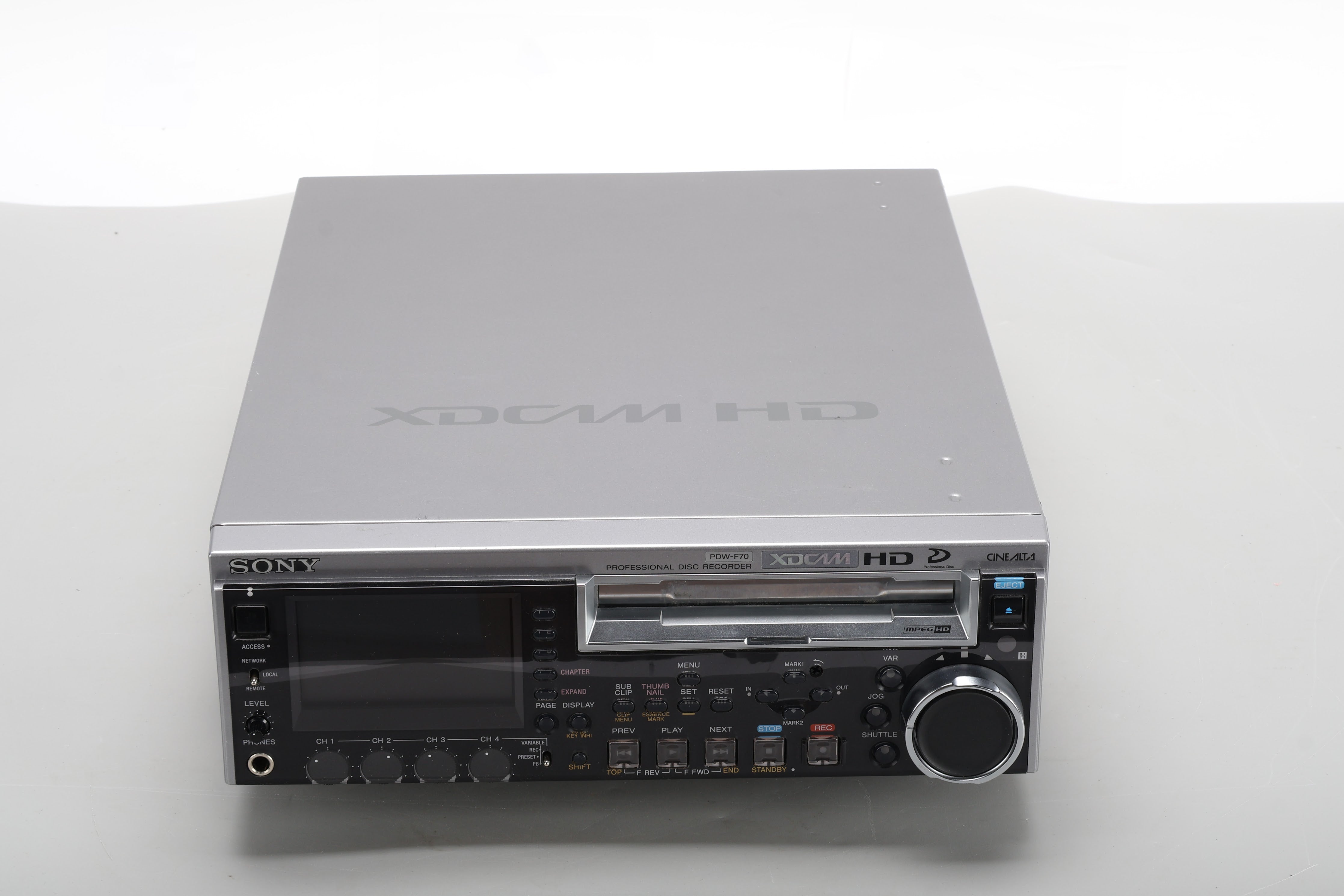 Sony PDW-F70 Professional Disc Recorder Deck – NTC Tech