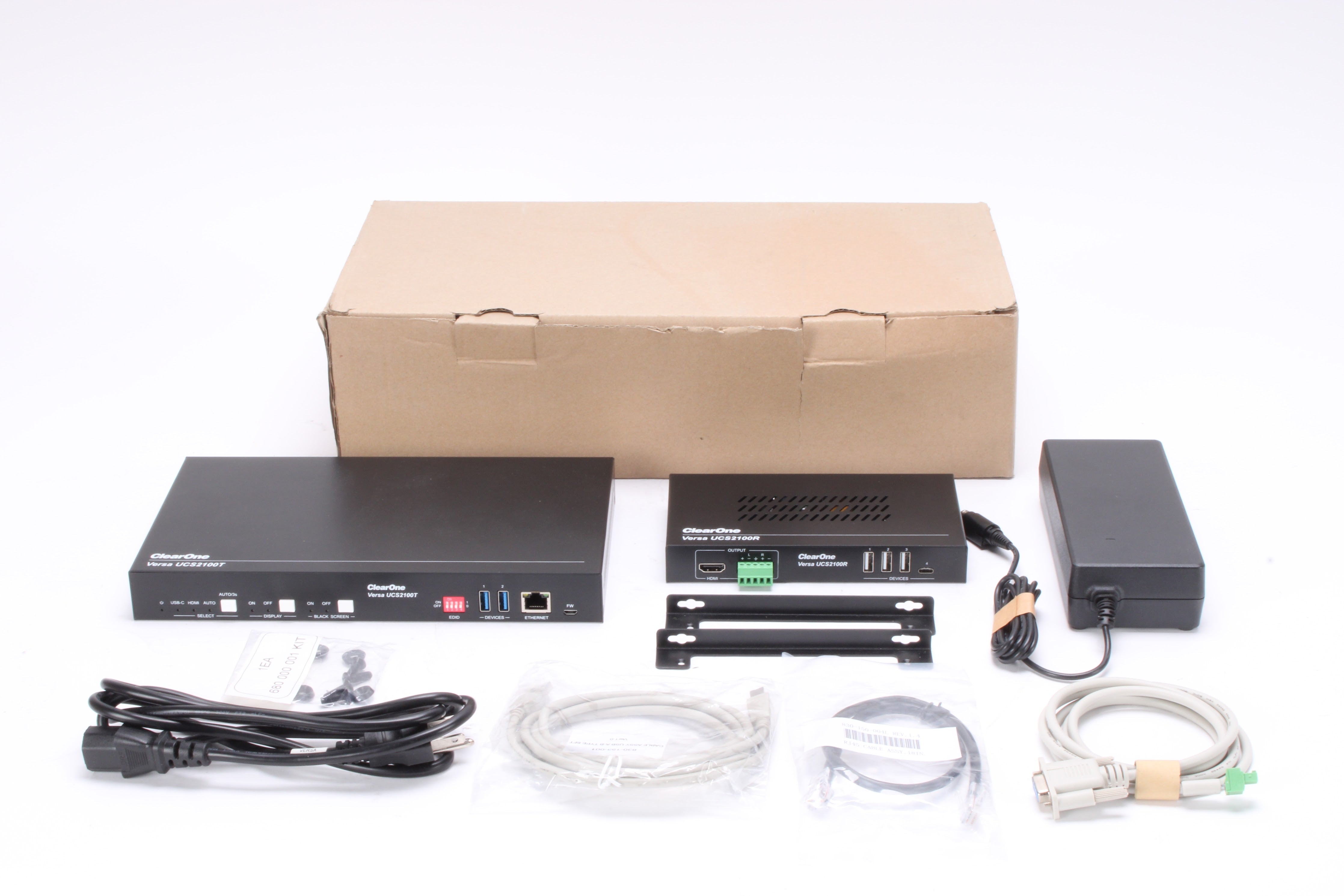 ClearOne Versa UCS2100 Collaboration Switcher Kit With Accessories ...