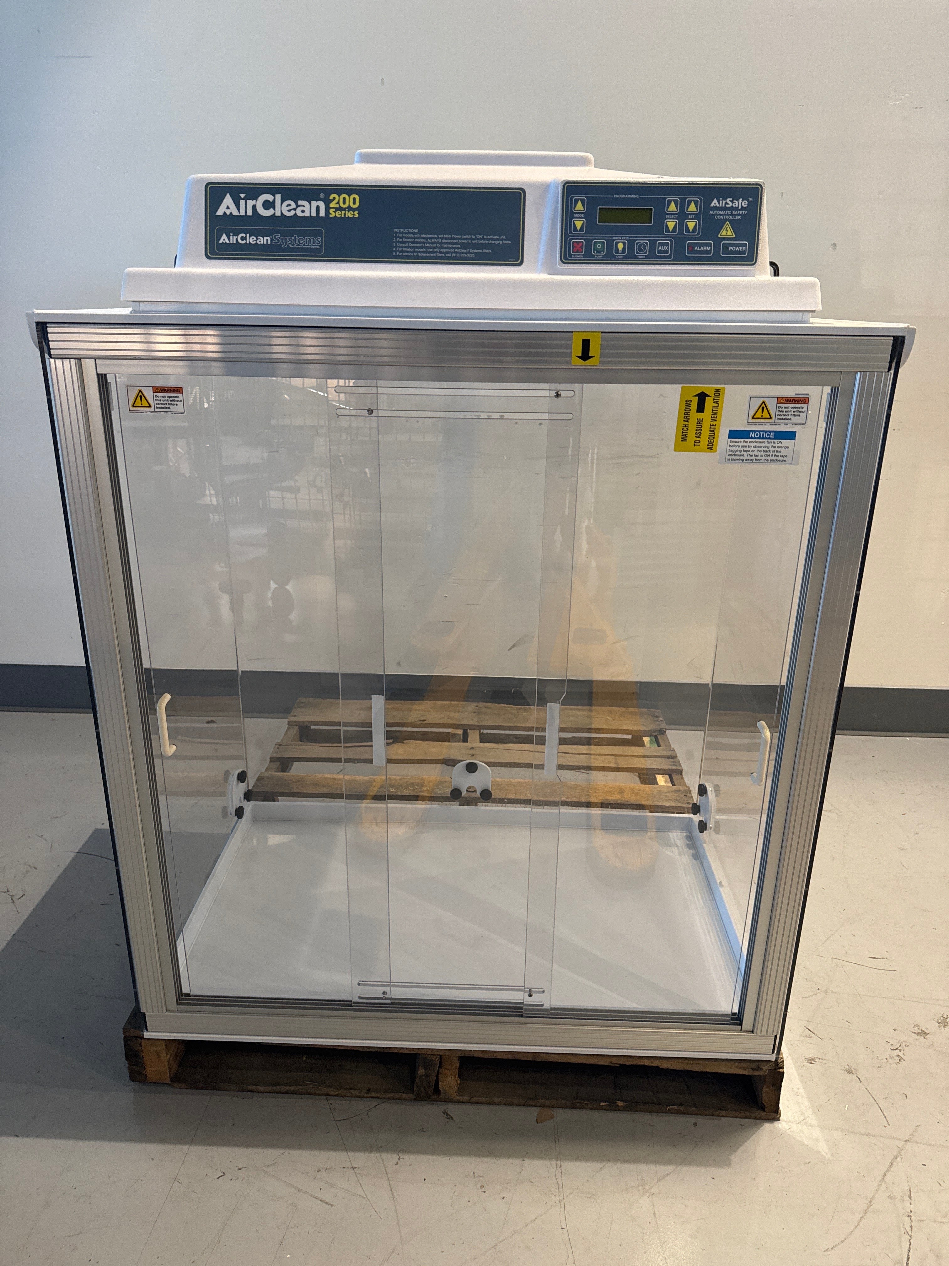 AirClean Systems AC23824A Rotary Evaporator Enclosure Ductless Fume Ho ...