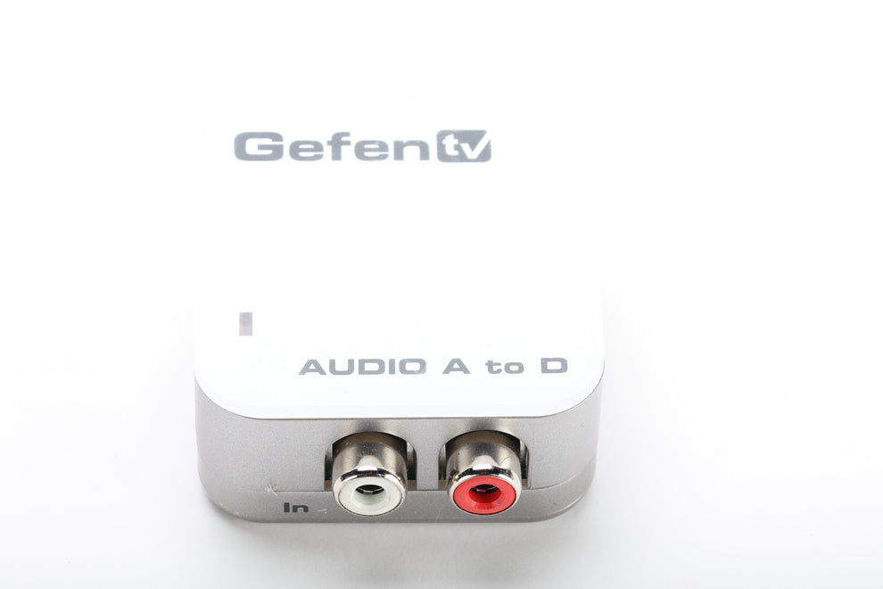 Gefen GTV-AAUD-2-DIGAUD Analog to Digital Audio Converter With Accesso ...