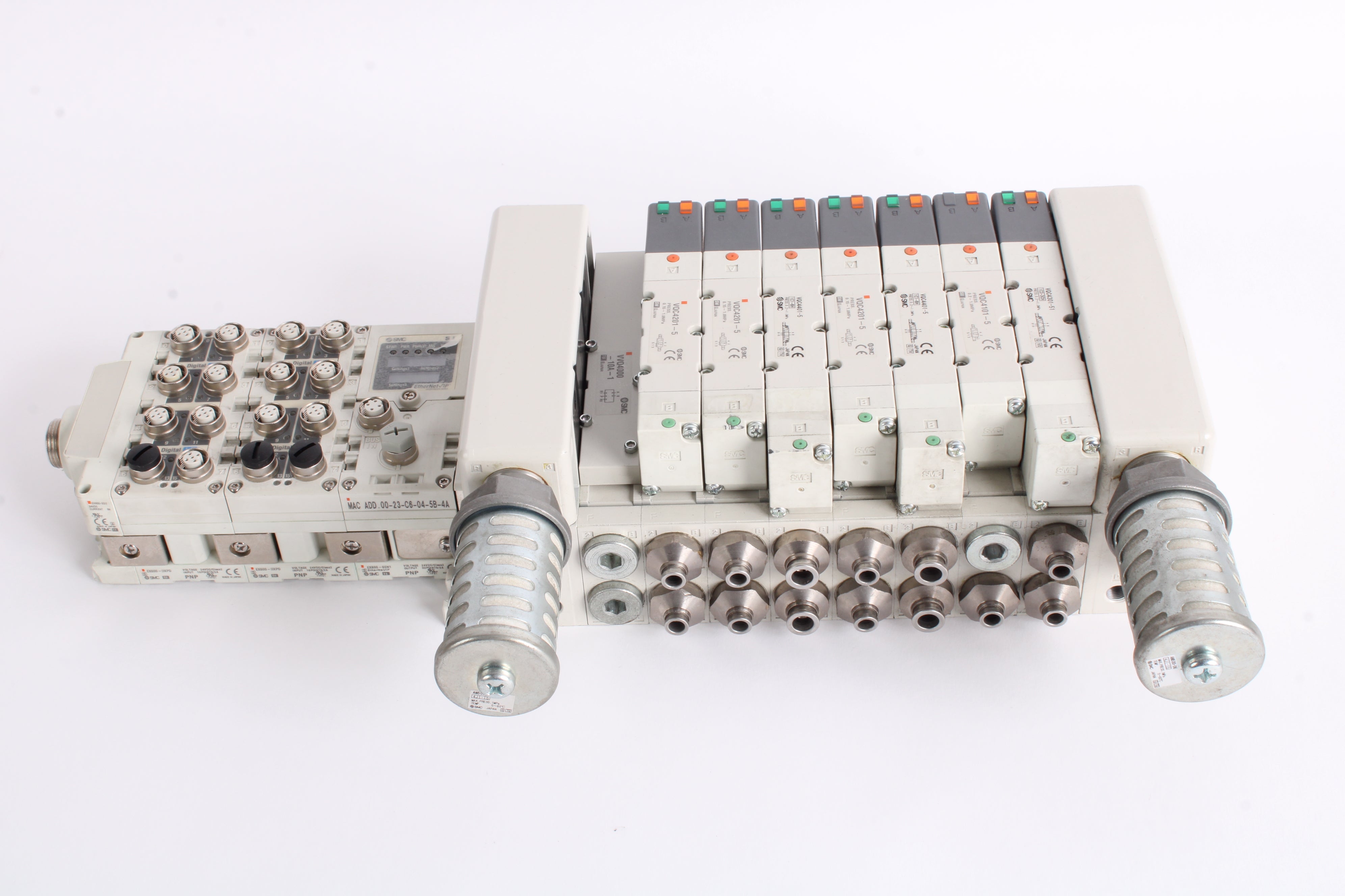 SMC 2x EX600-DXPD + EX600-SEN1 + EX600-ED3 + VVQ4000-10-A-1+ 3x VQC420 ...