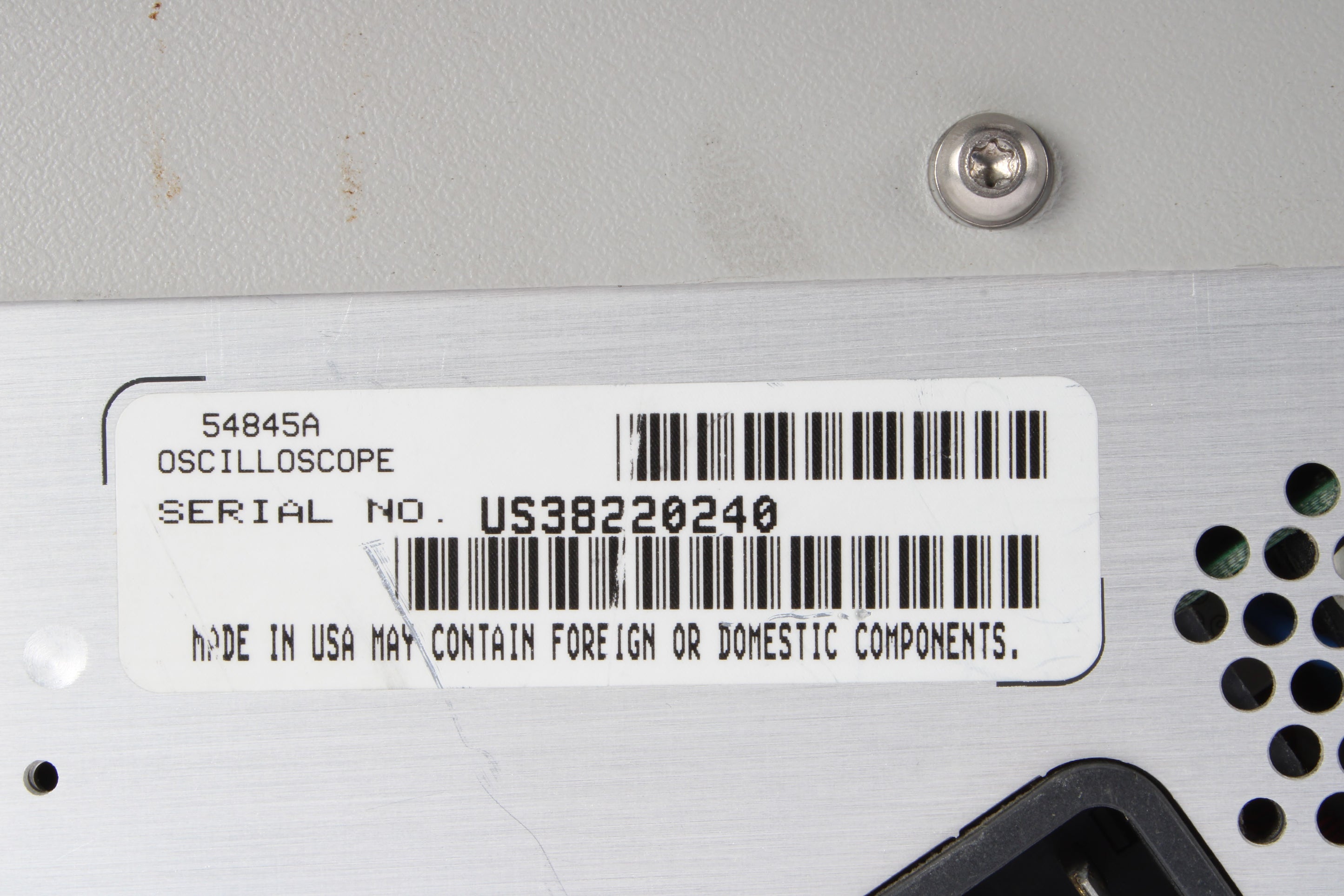 Agilent Infinium 54845A 4-Channel 1.5GHz 8GSa/s Oscilloscope With Acce ...