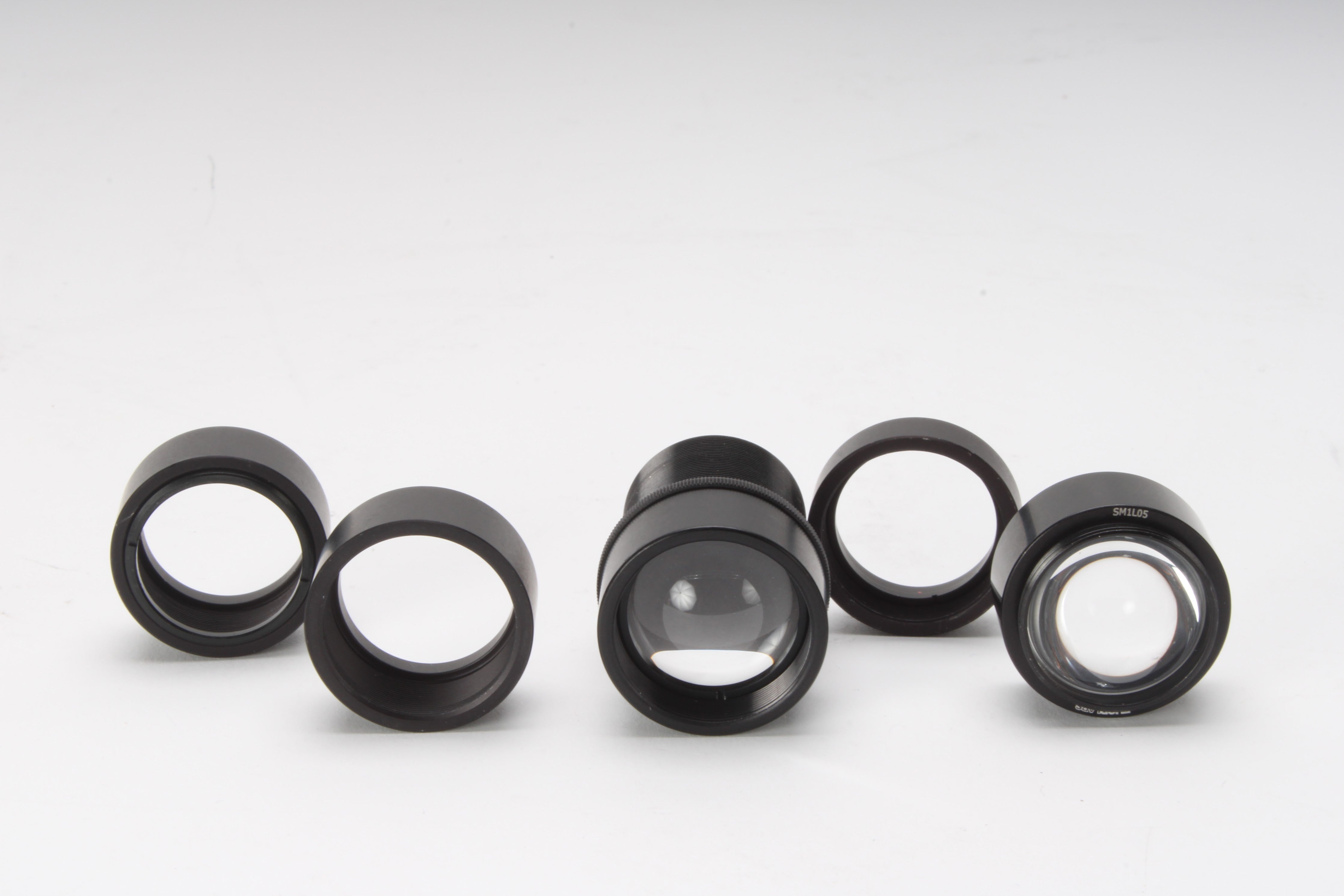 Thorlabs 3x SM1L05 SM1 Lens Tube With 4x Unlabeled Lens – NTC Tech