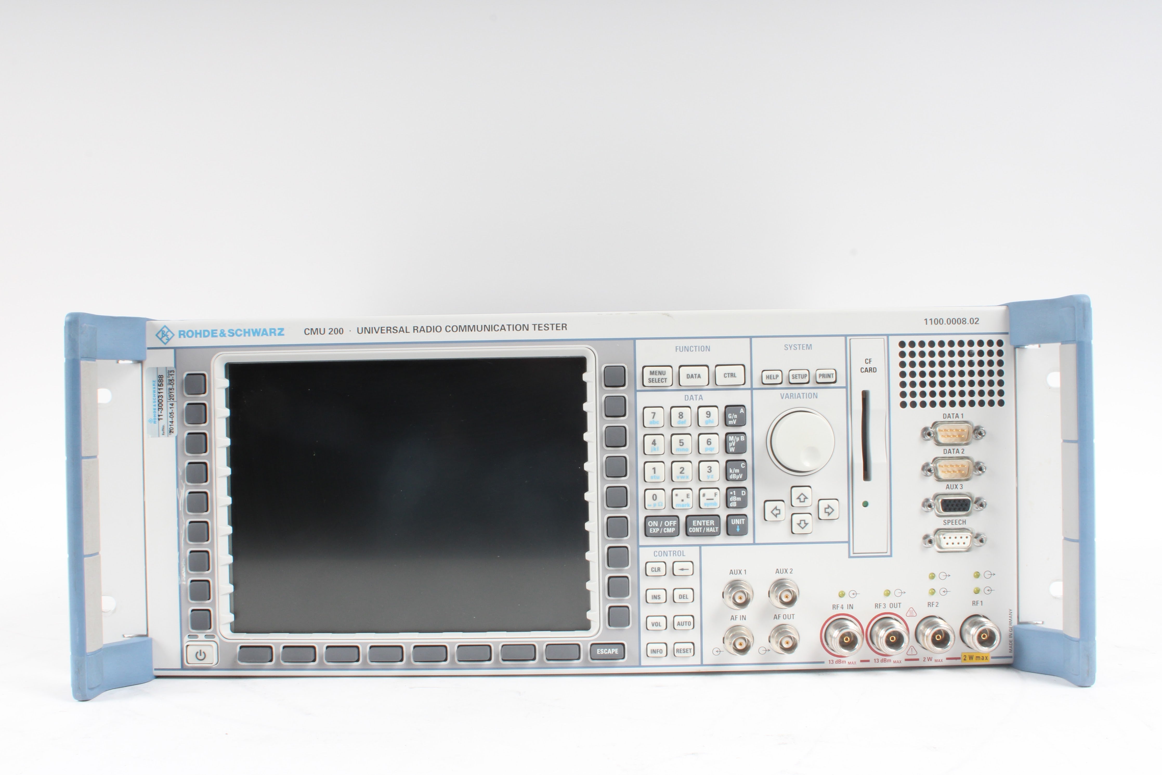 Rohde & Schwarz CMU 200 Universal Radio Communication Tester W/ SW & H ...