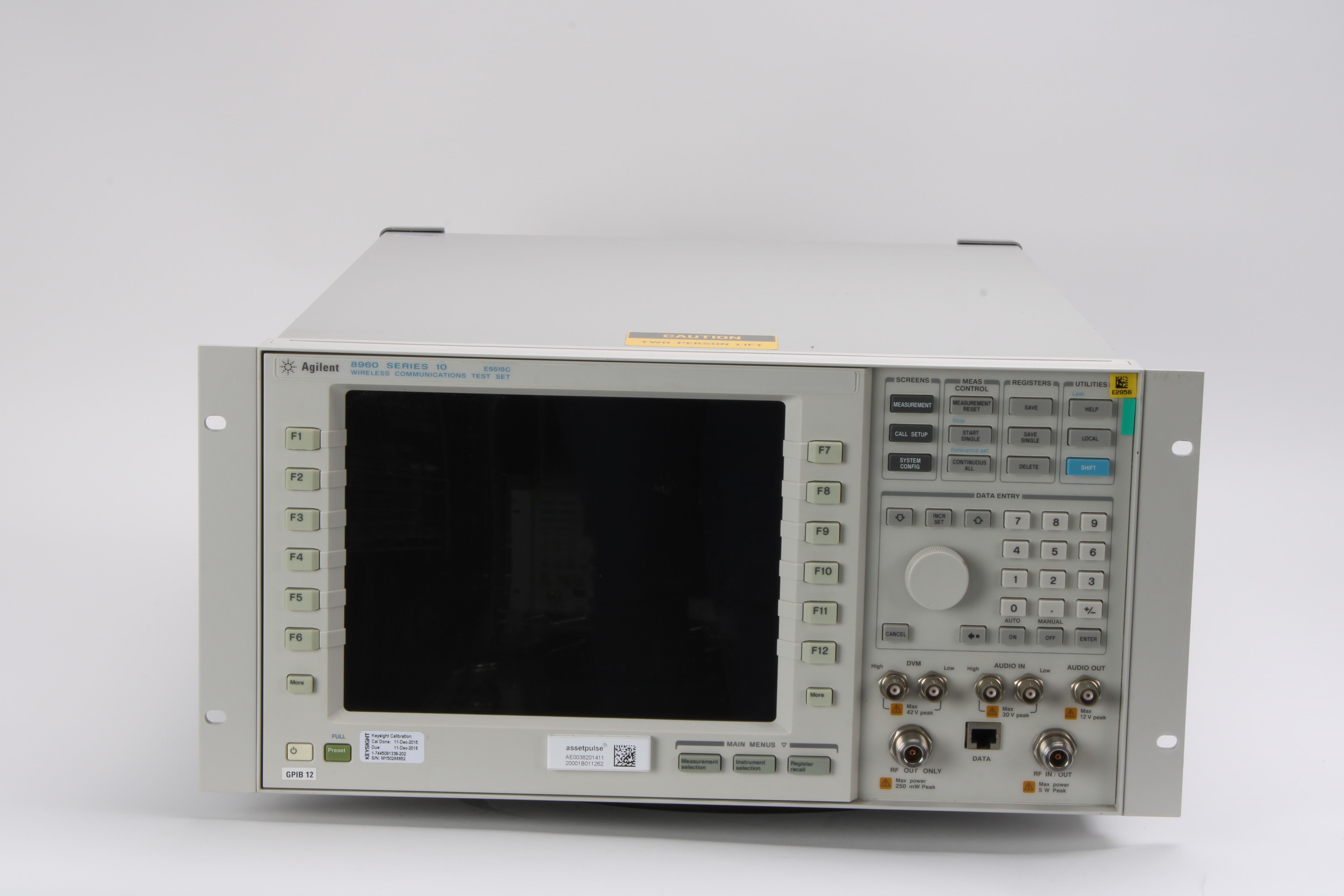 Agilent 8960 Series 10 Wireless Communications Test Set With Opt 002 ...