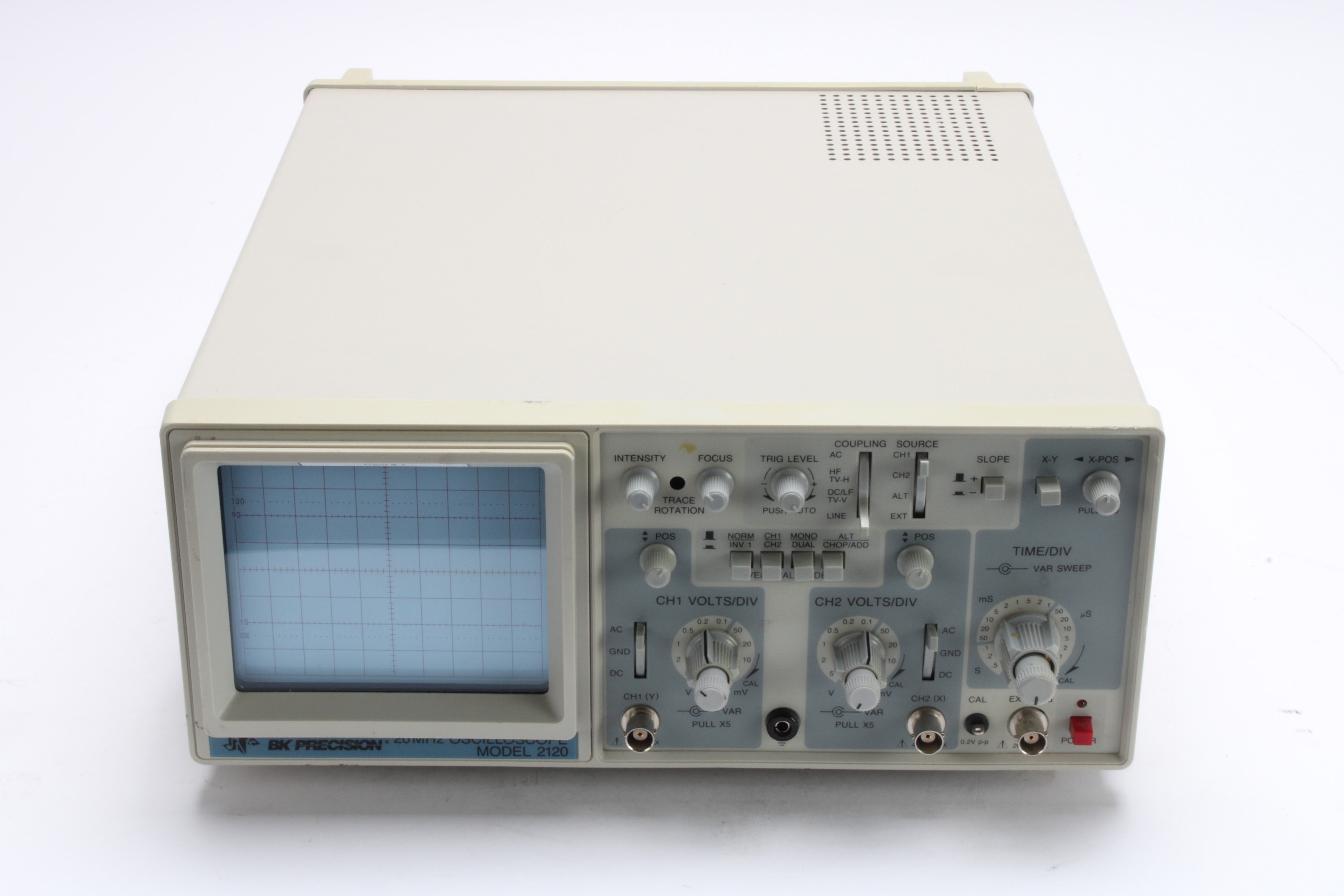 BK Precision 2120 20MHz Oscilloscope - AS IS For Parts – NTC Tech