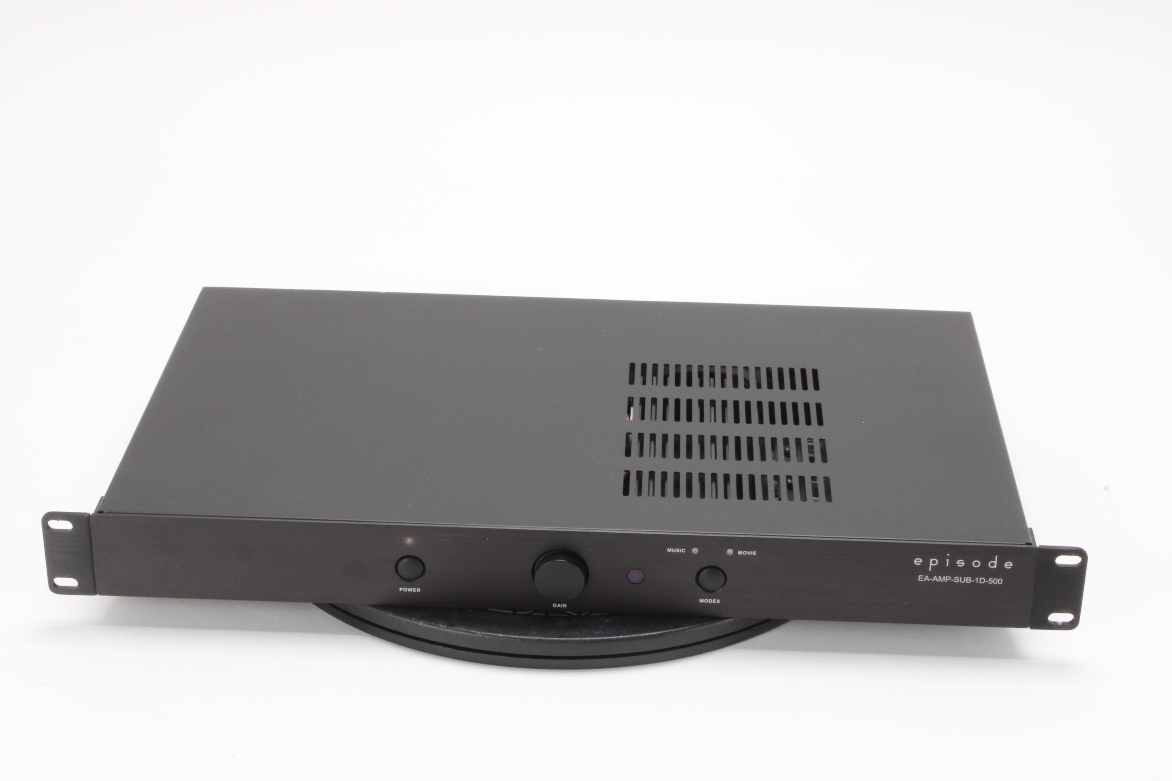 Episode EA-AMP-SUB-1D-500 Digital Subwoofer Amplifier With Rack Ears ...