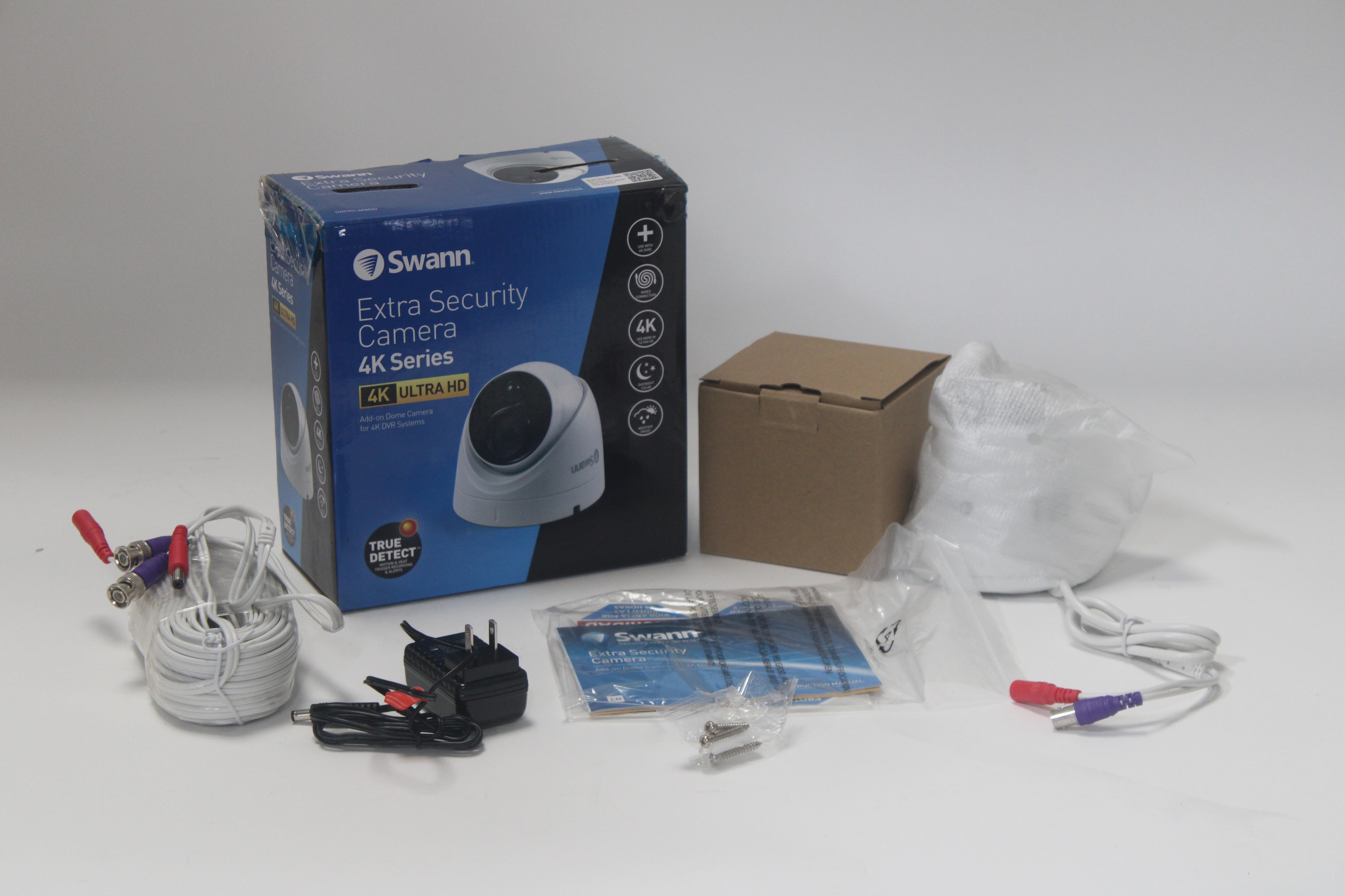Swann SWPRO-4KMSD Extra Security Camera 840236122257 - New Open Box ...