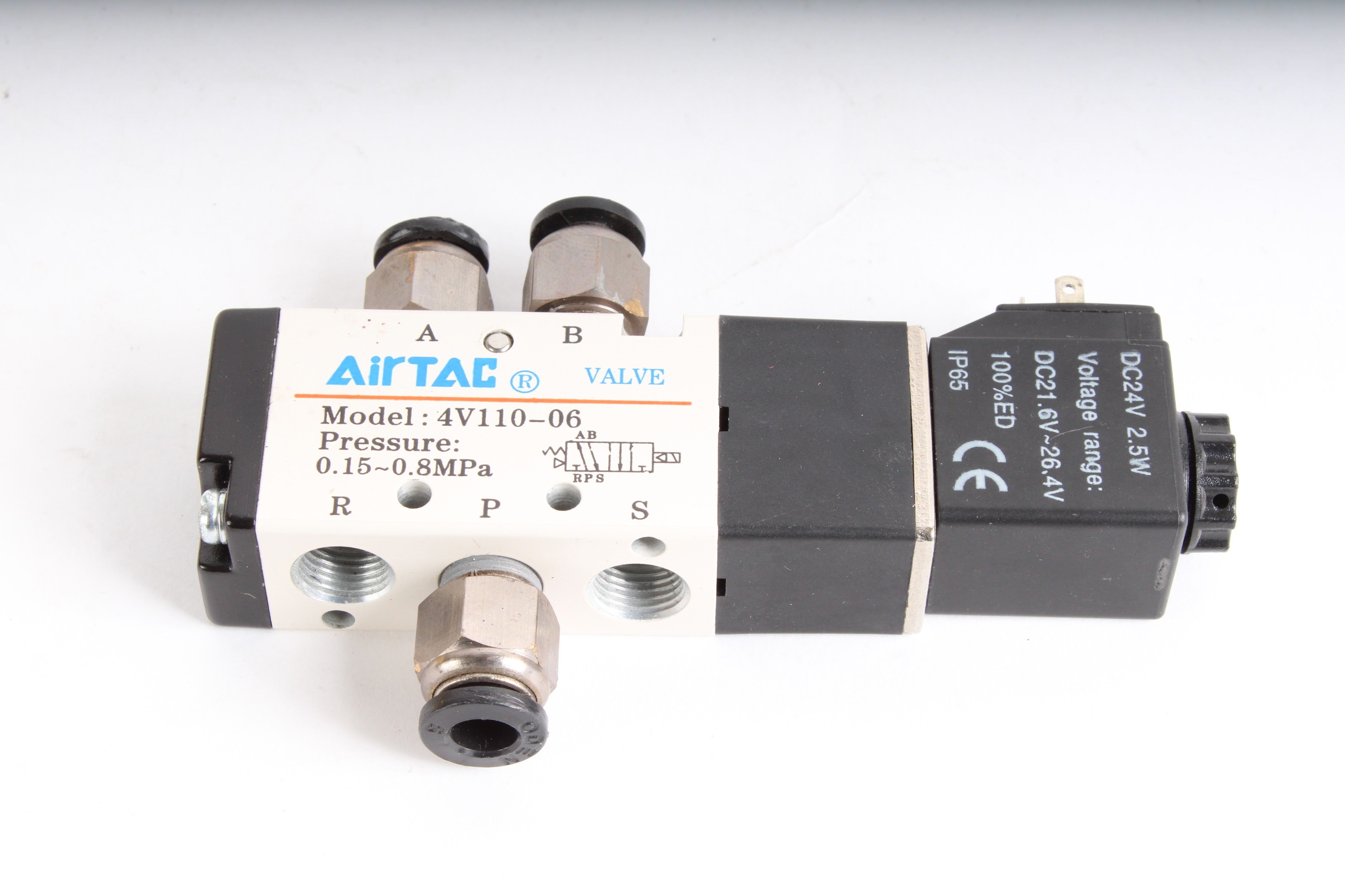 Airtac 4V110-06 Solenoid Air Valve Lot of 10 – NTC Tech