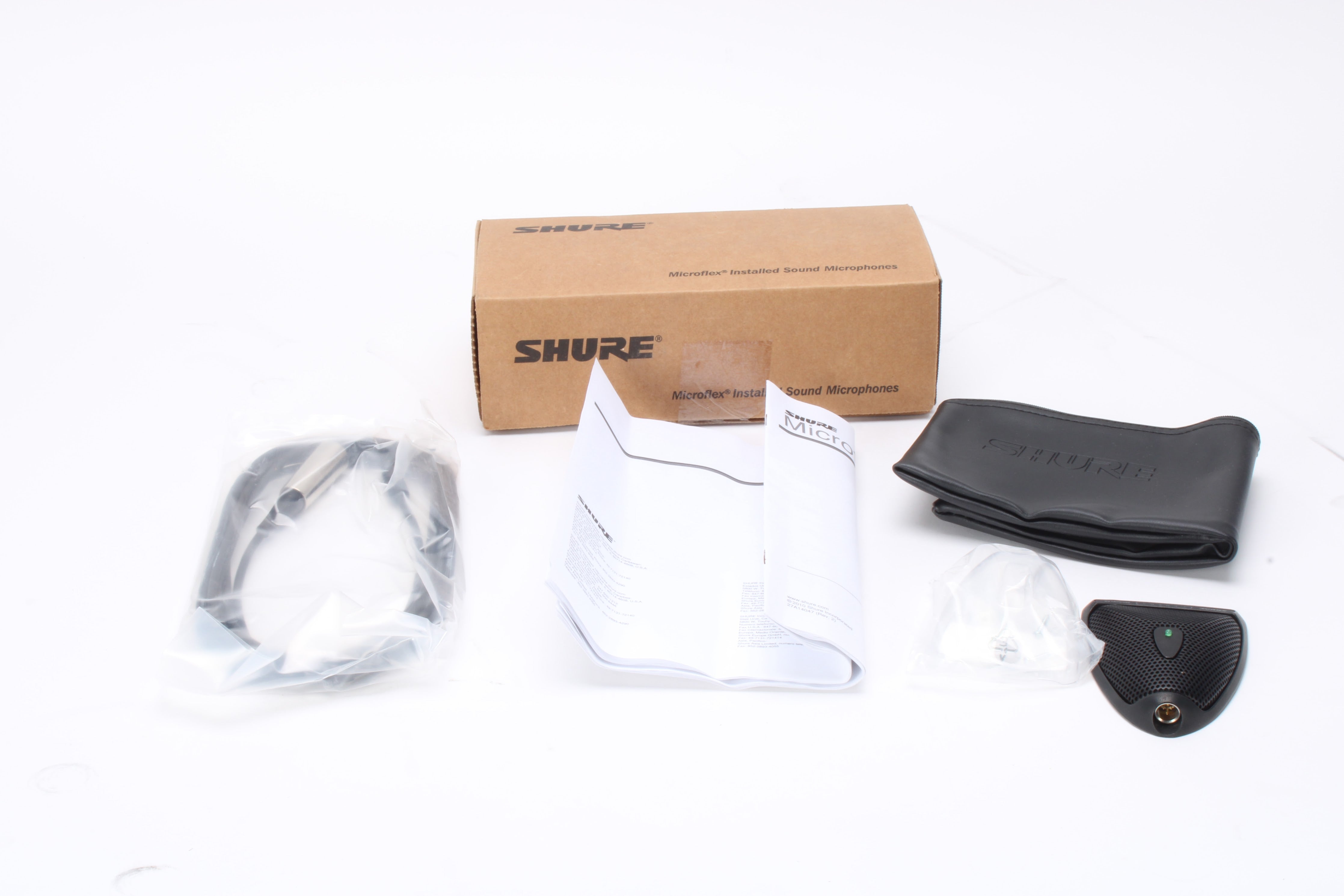 Shure MX393/0 Omnidirectional Condenser Microphone RF Filtering – NTC Tech
