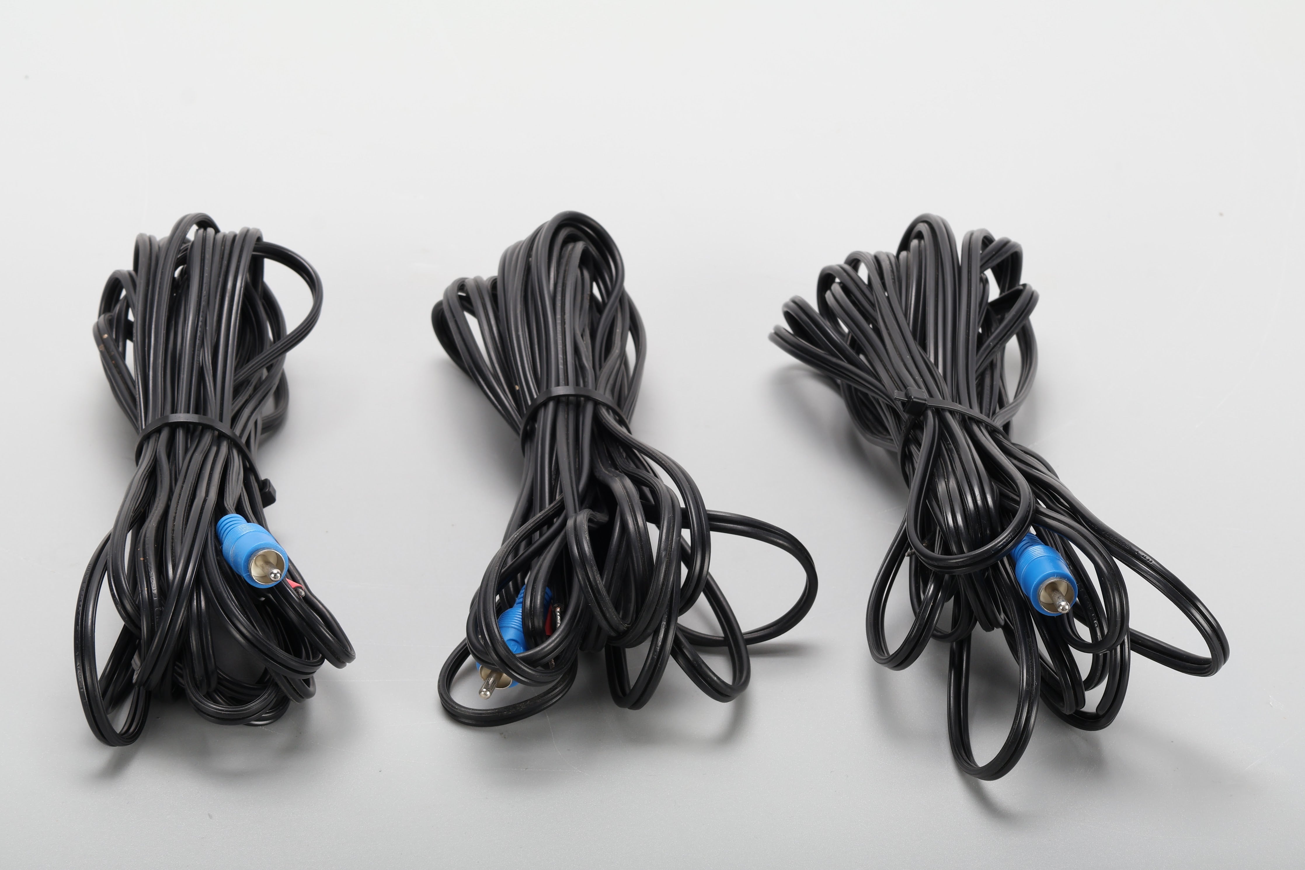Bose 20ft RCA to Bare Wire Speaker Cables Lot of 3 – NTC Tech