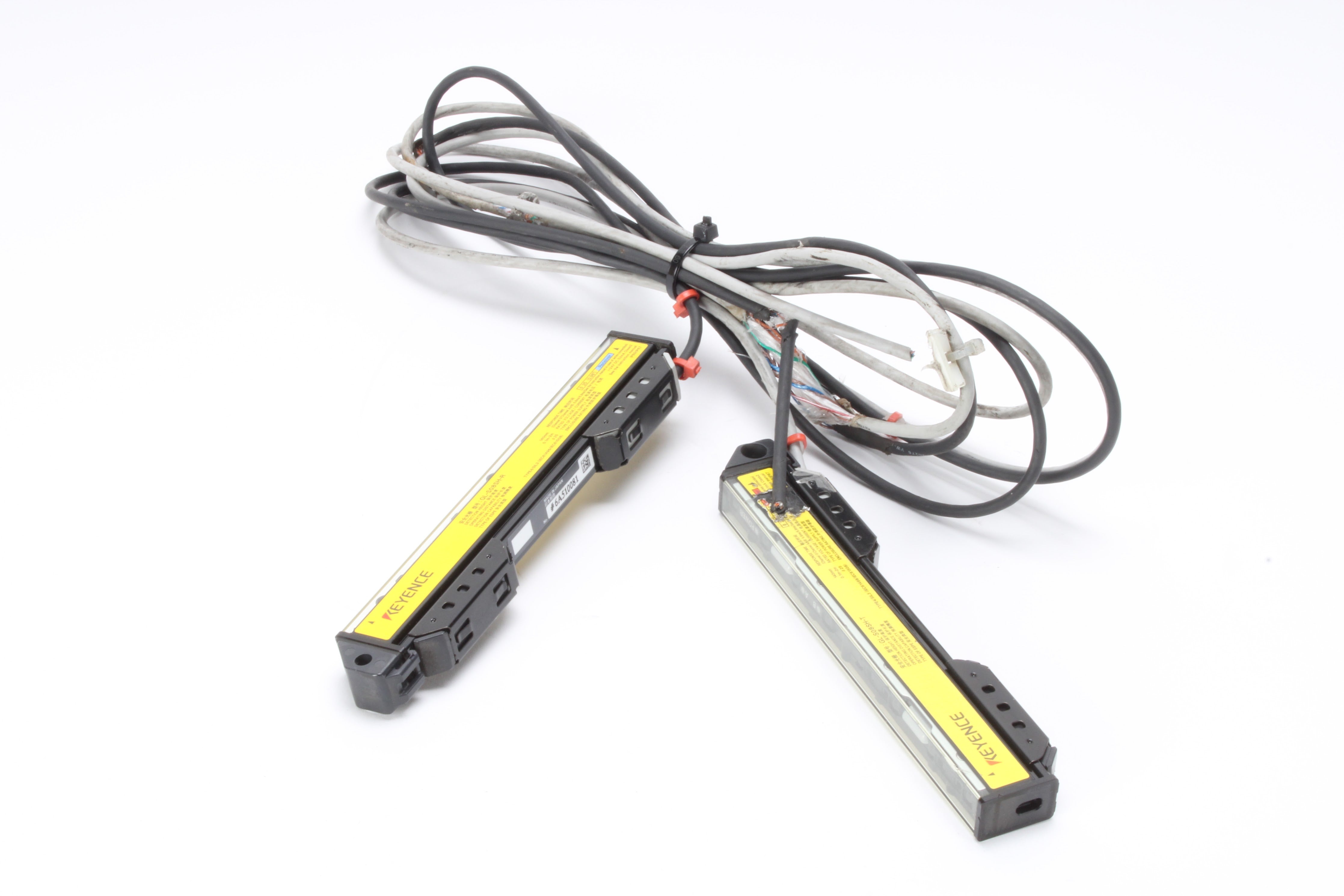 Keyence GL-S08SH-R Receiver + GL-S08SH-T Transmitter Slim Type 8 Beam ...