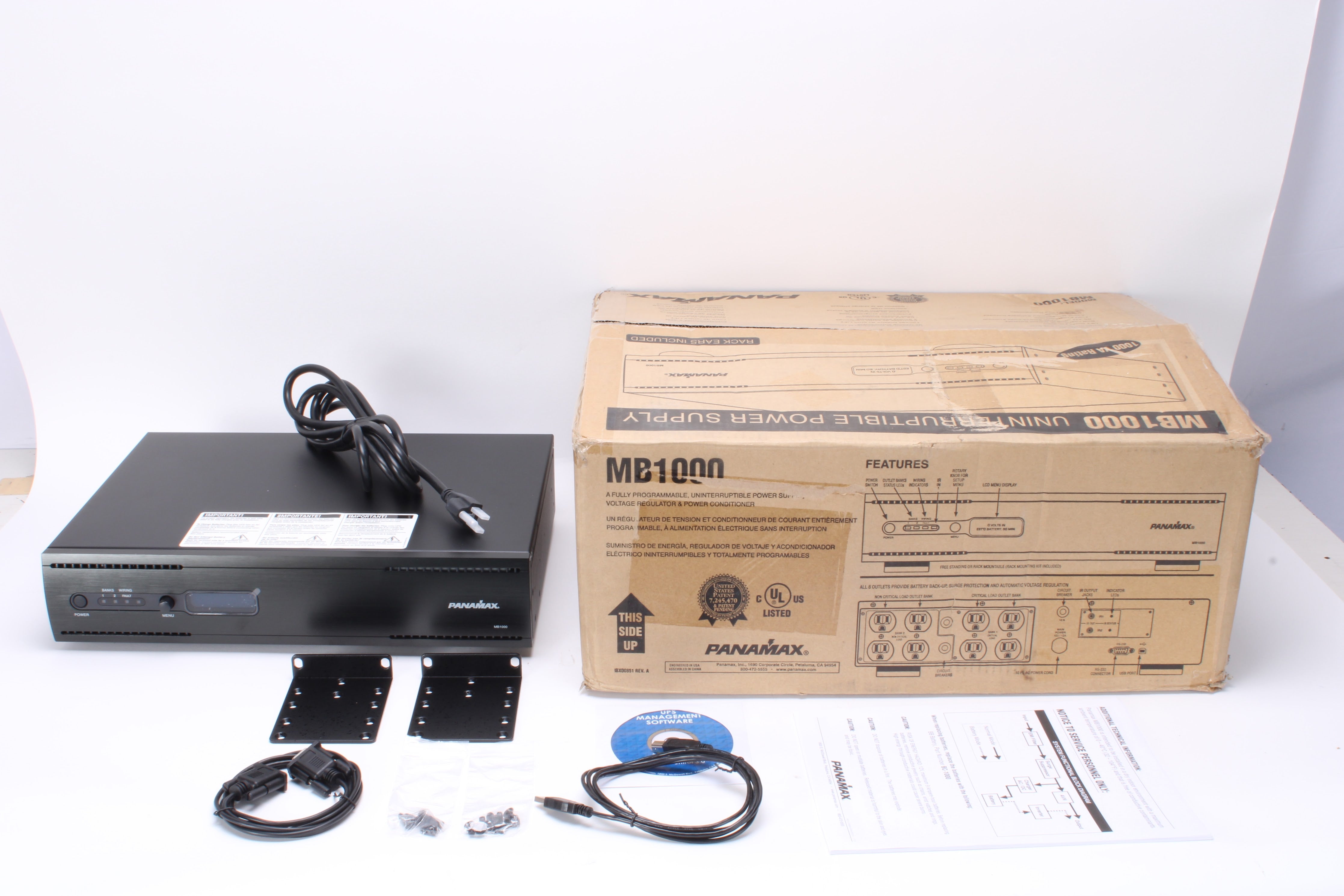 Panamax MB1000 Battery Backup - New Open Box – NTC Tech