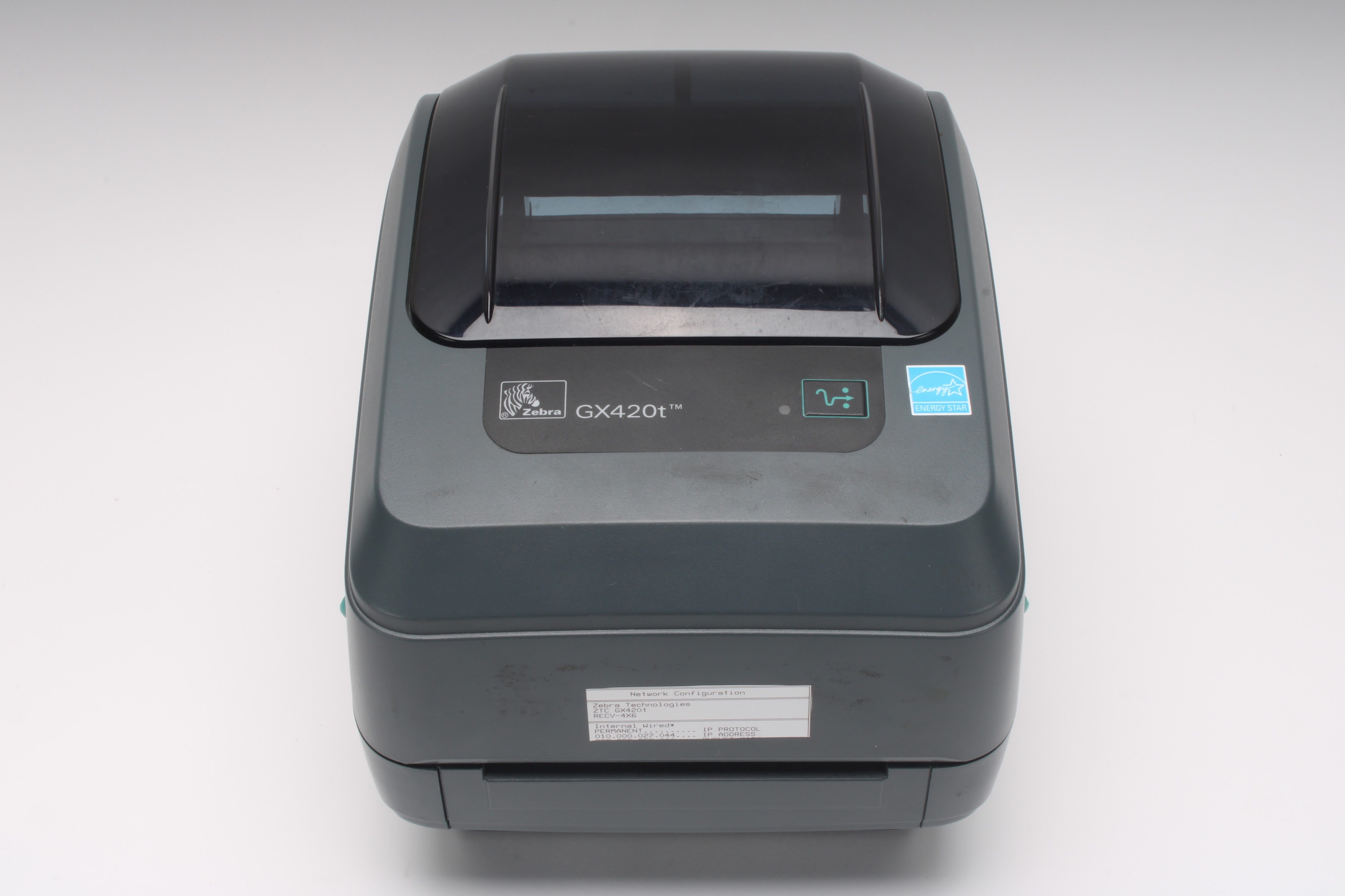 Zebra GX420t Barcode Desktop Printer GX42-102410-00 - No Power Supply – NTC Tech