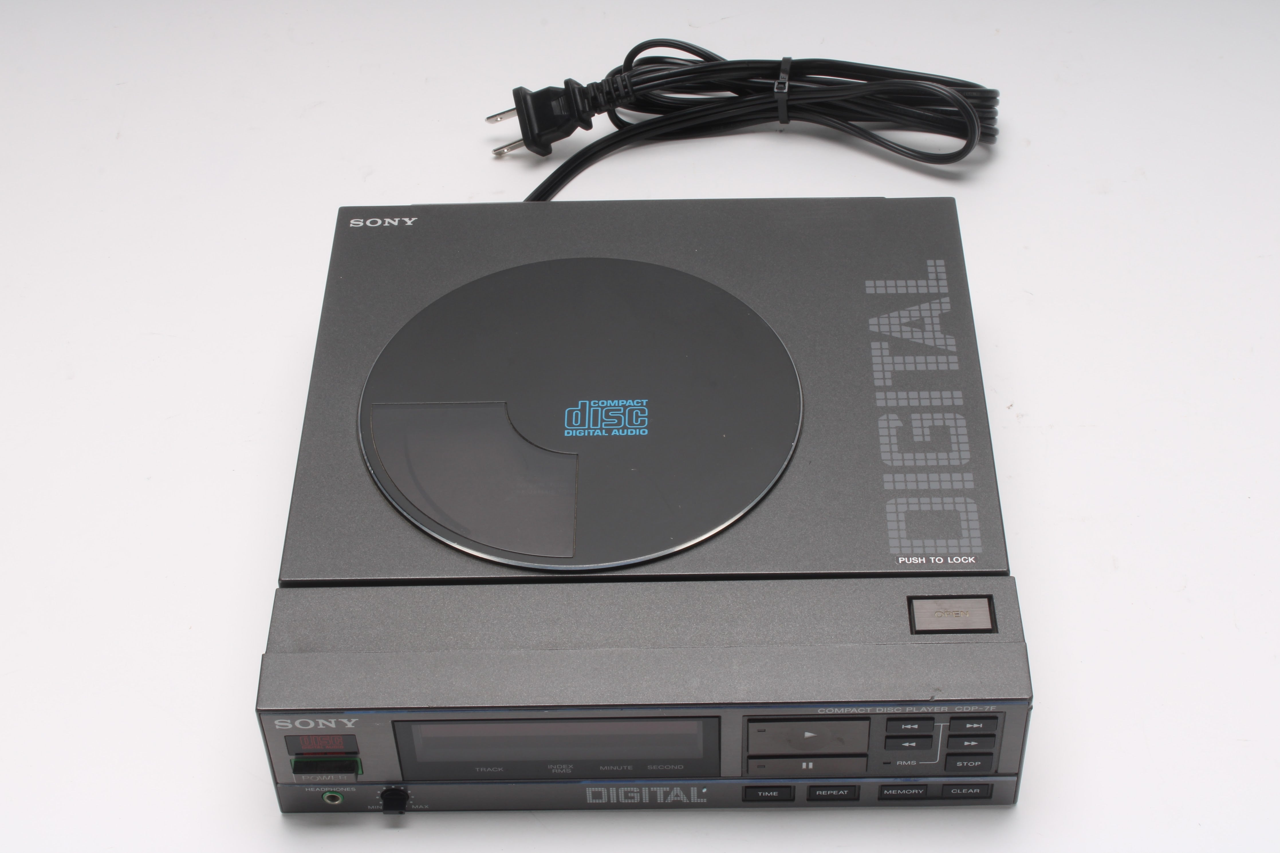 Sony CDP-7F Top Loader CD Player – NTC Tech