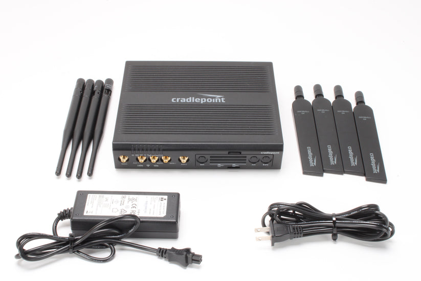 Cradlepoint AER2200-1200M-B Series Router W/ Power Supply and Accessor ...