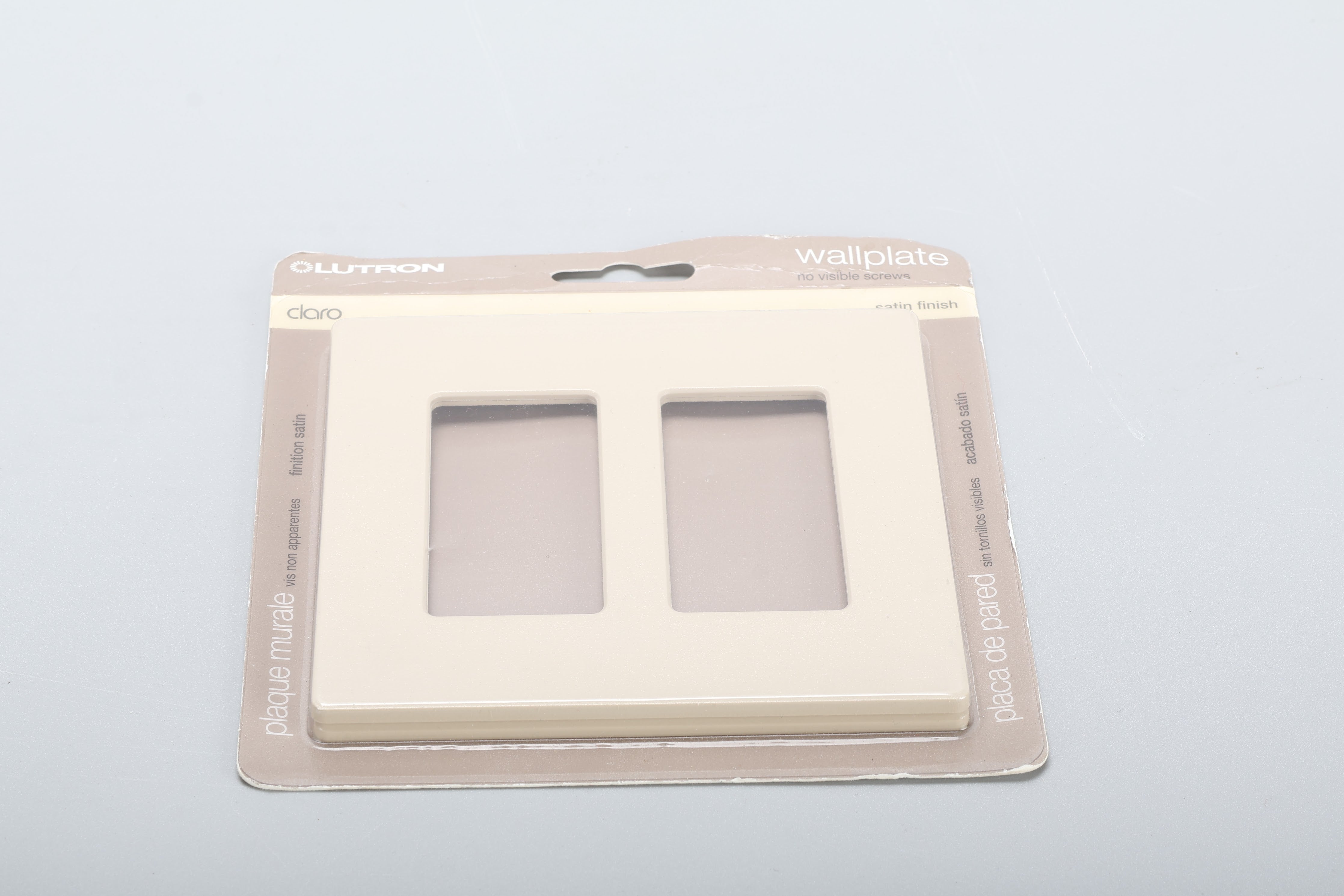 Lutron SC-2-SD 2-Gang Wallplate Decorator Style White 4011022 Rev B ...
