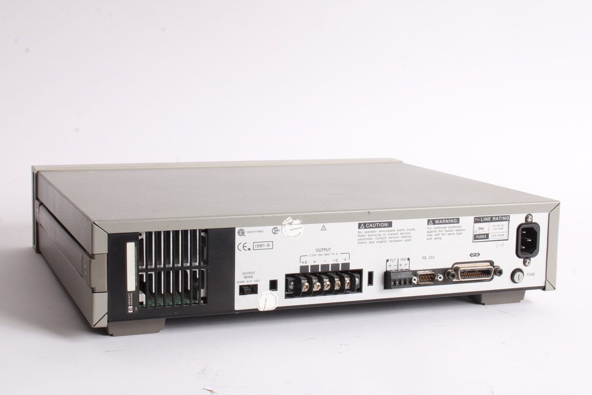 HP 66332A 100W Dynamic Measurement DC Source Power Supply 0-20v 0-5A N ...