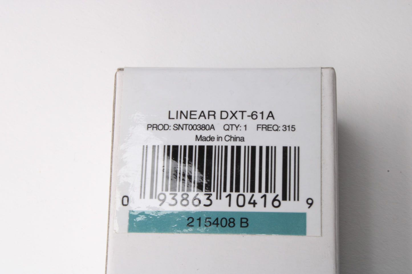 DX Linear DXT-61A 1-Channel Pendant Transmitter - NEW – NTC Tech