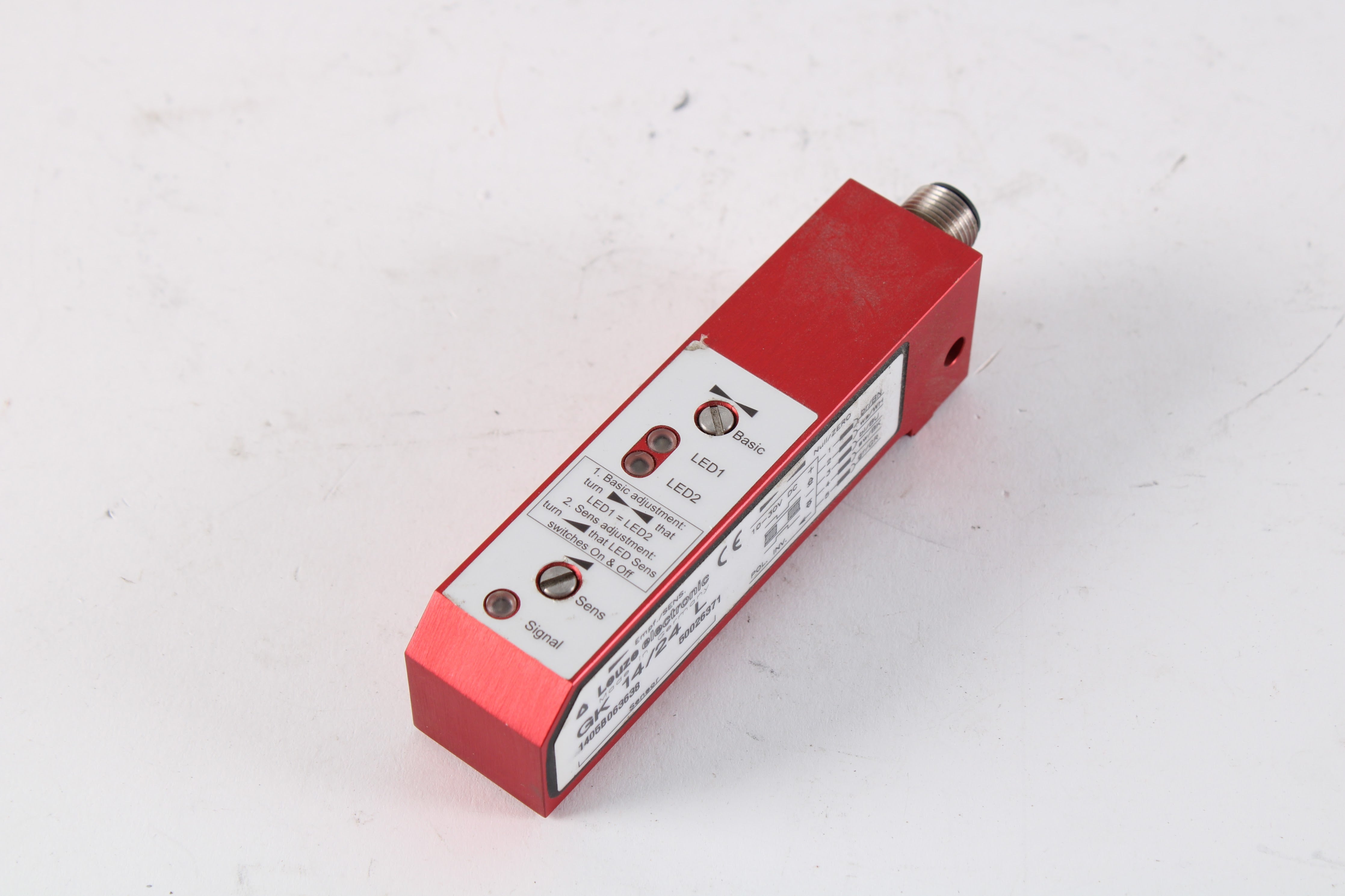 Leuze Electronic GK 14/24 L Capacitive Forked Sensor (No Cable) – NTC Tech