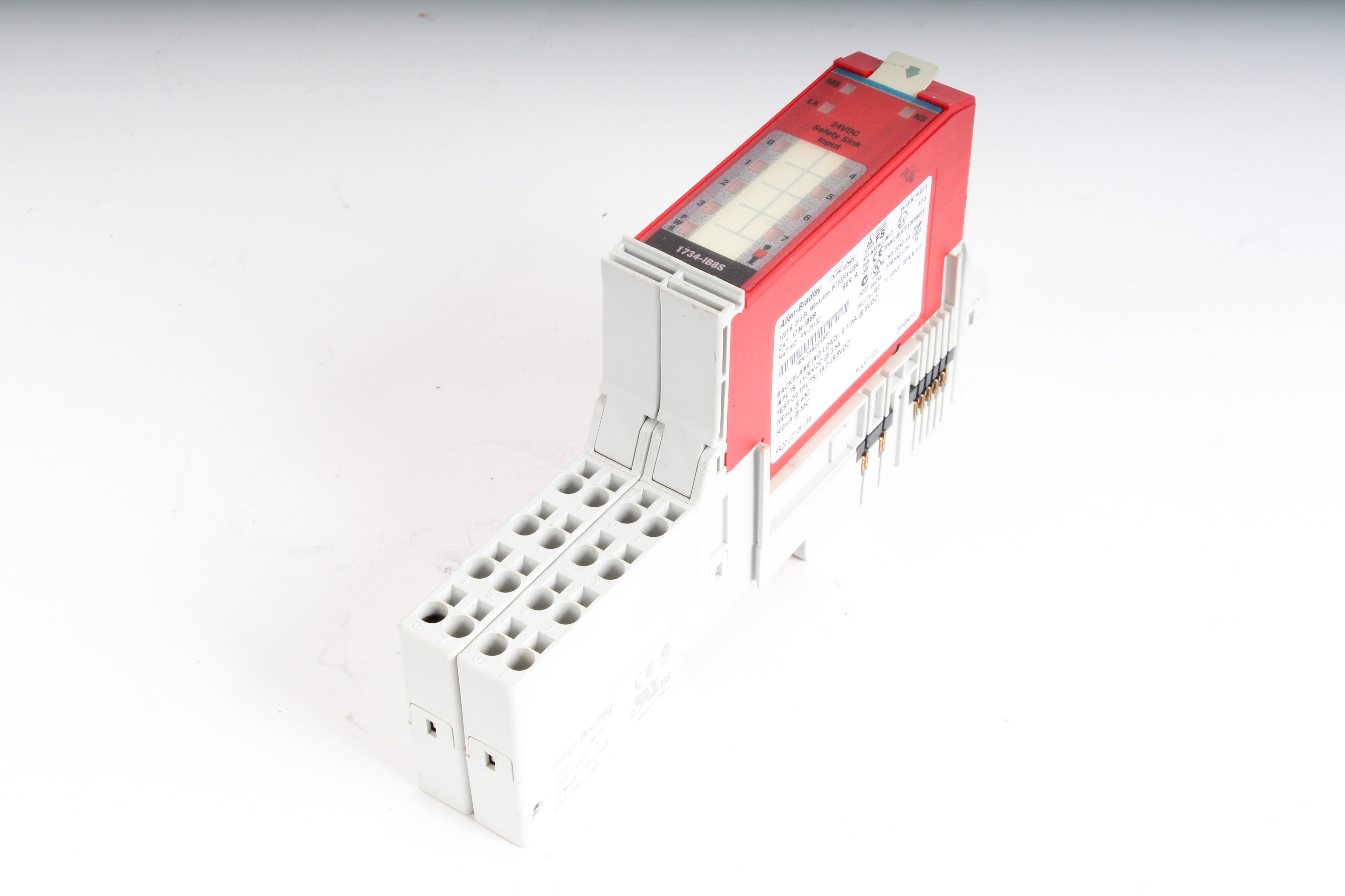 Allen Bradley 1734-IB8S POINT Guard I/O Safety Module W/ 2x 1734-TOPS ...