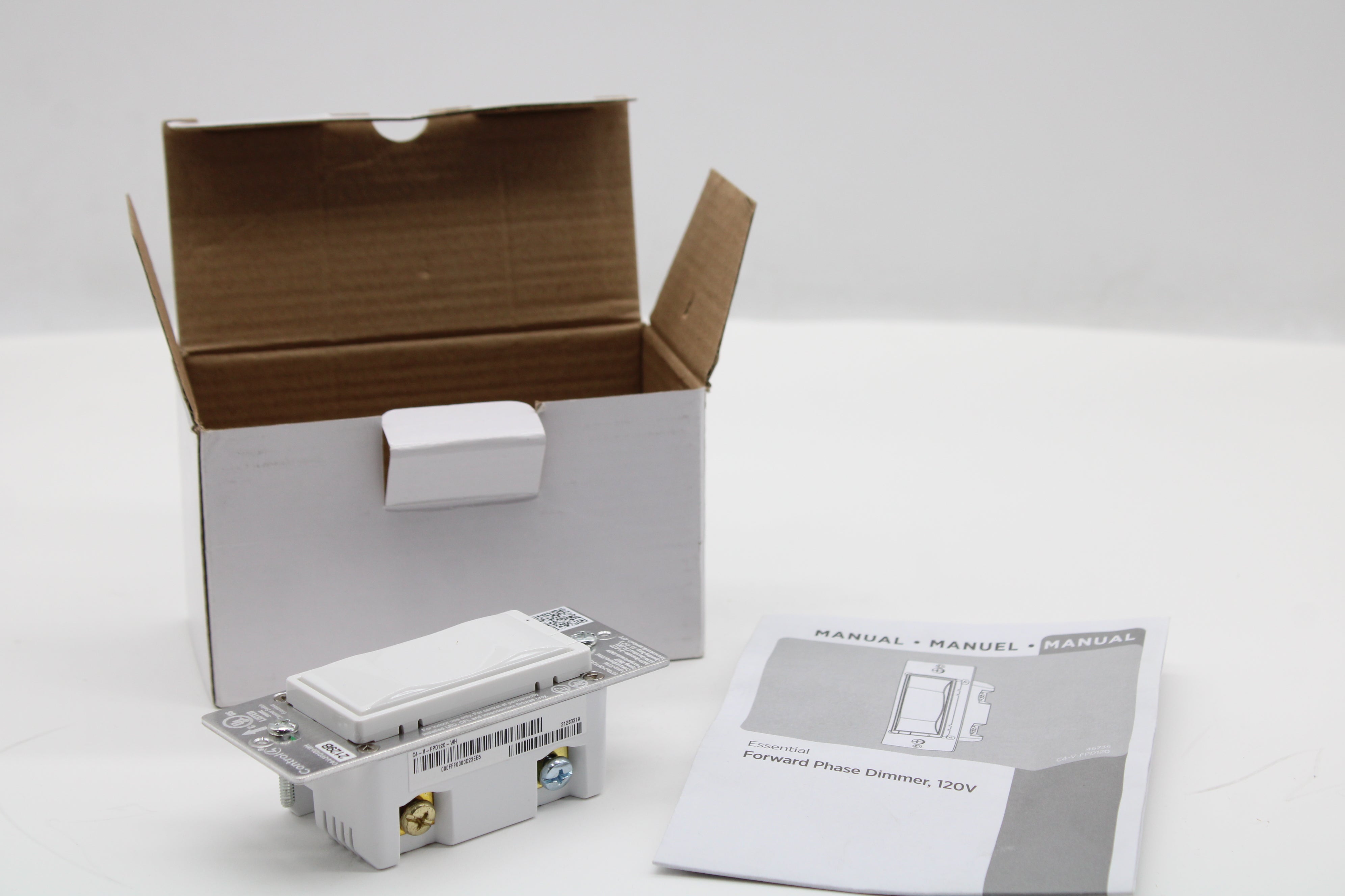 Control 4 C4-V-FPD120-WH Essential Forward Phase Dimmer 120V White - N ...
