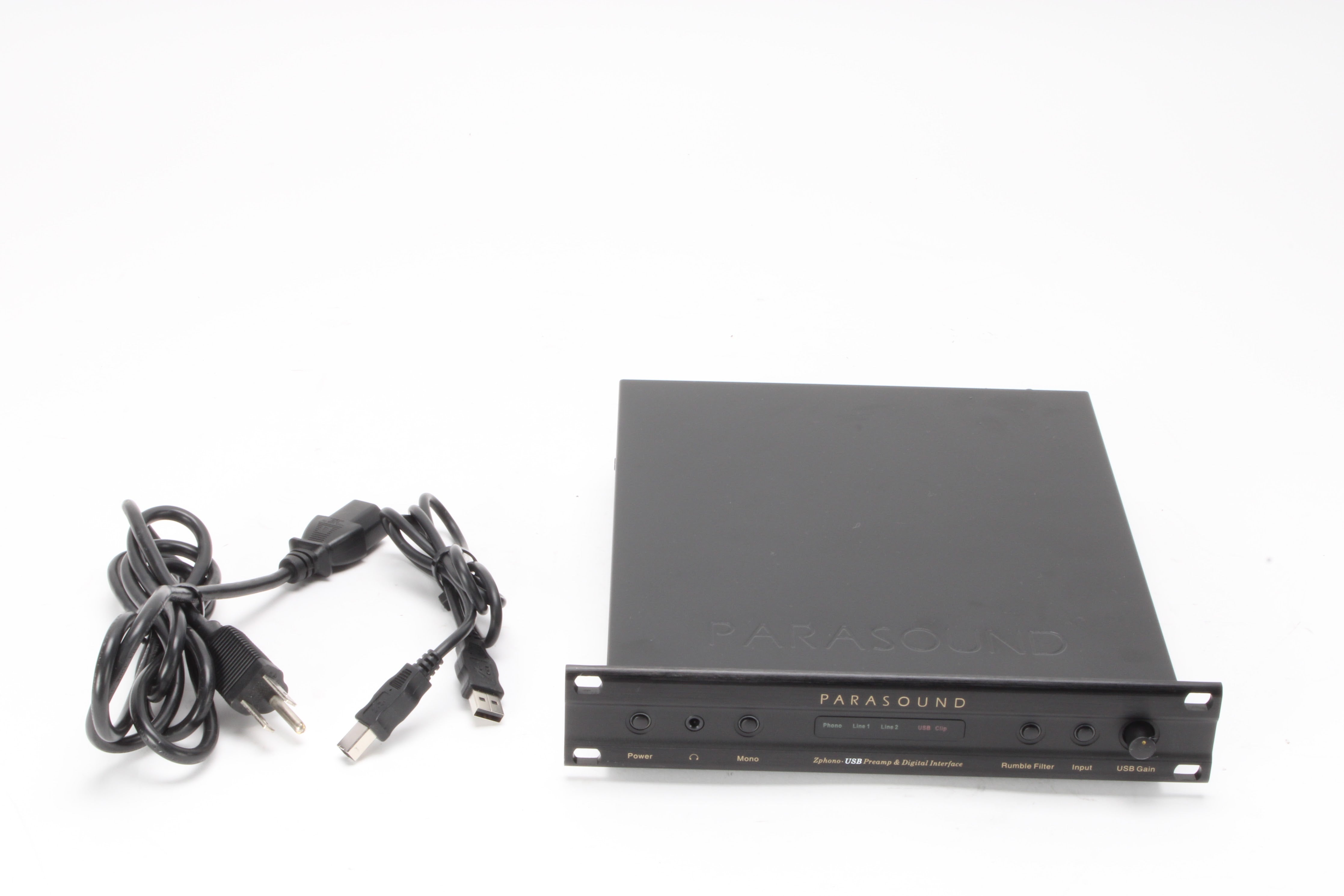 Parasound ZPHONO-USB MM/MC Phono Preamplifier With USB Digital Interfa ...