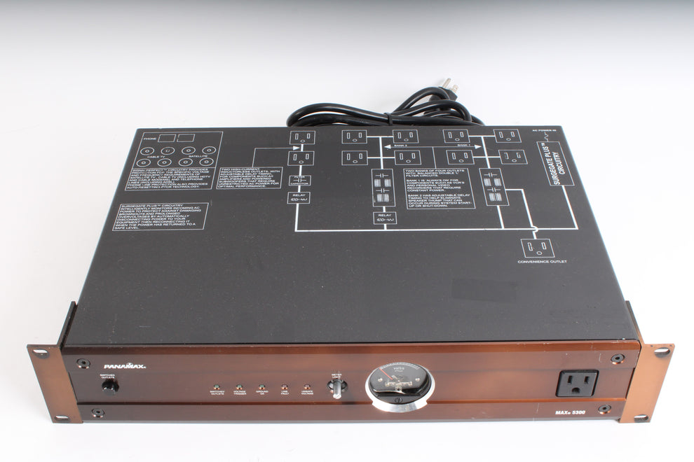 Panamax MAX 5300 Transient Voltage Surge Suppressor - Fair Condition ...
