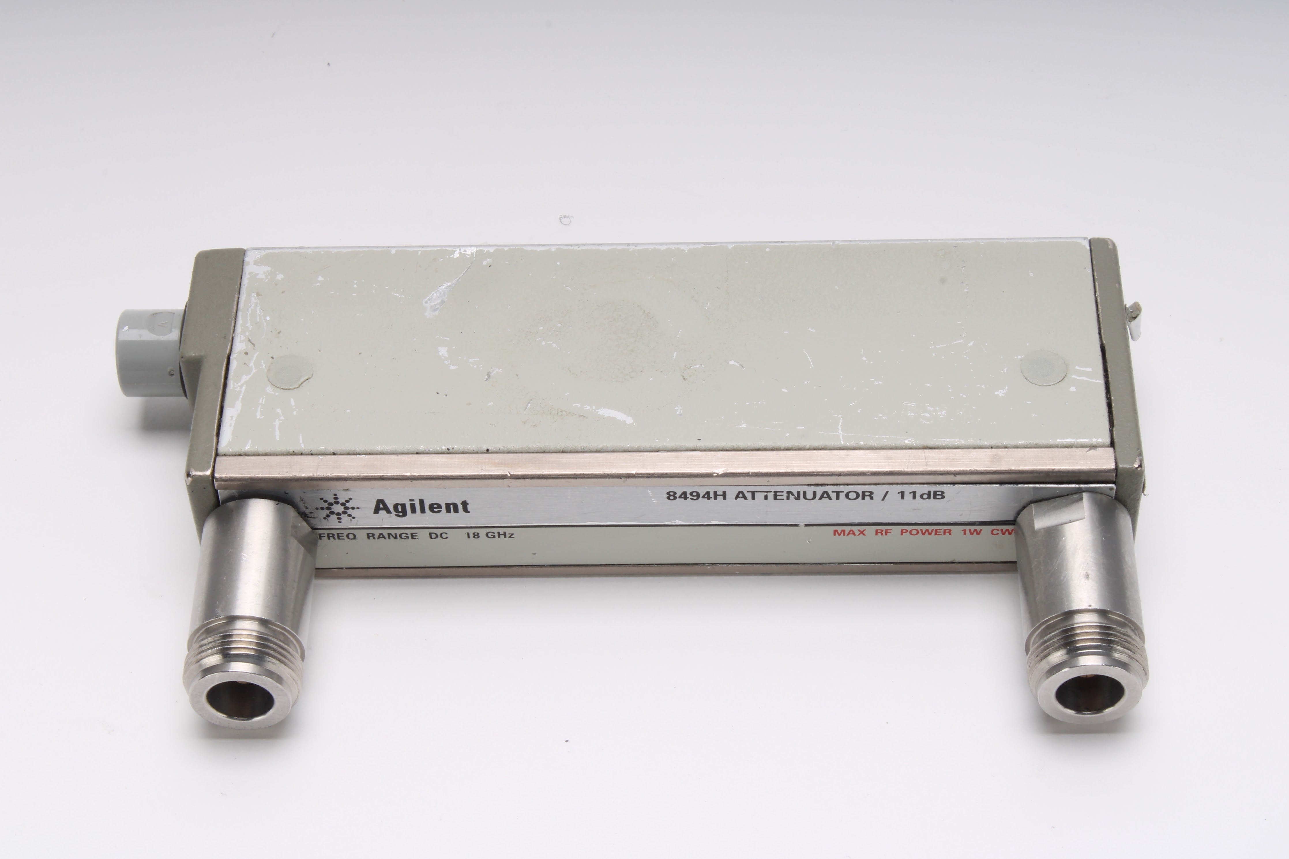 HP Agilent 8494H Attenuator / 11dB Freq Range DC-18Ghz Type-N Female ...