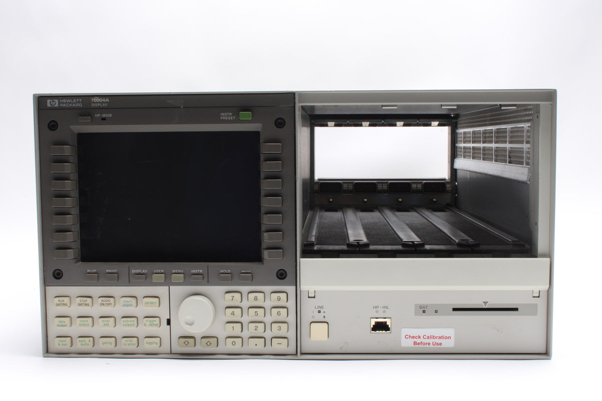 Hewlett Packard 70004A Color System Display W/ Custom Keypanel #250 ...
