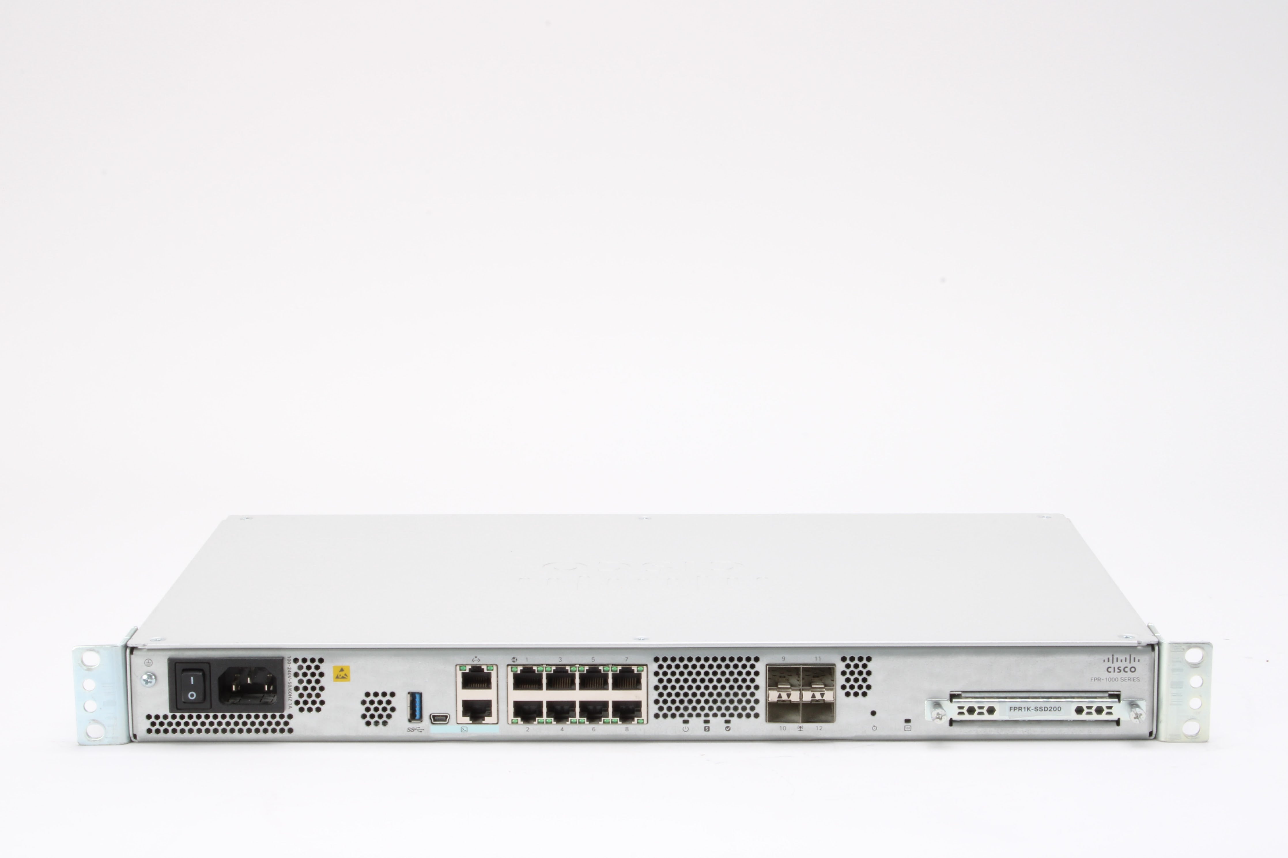 Cisco FPR-1120 FirePower 1120 Firewall Appliance W/ FPR1K-SSD200 and R ...