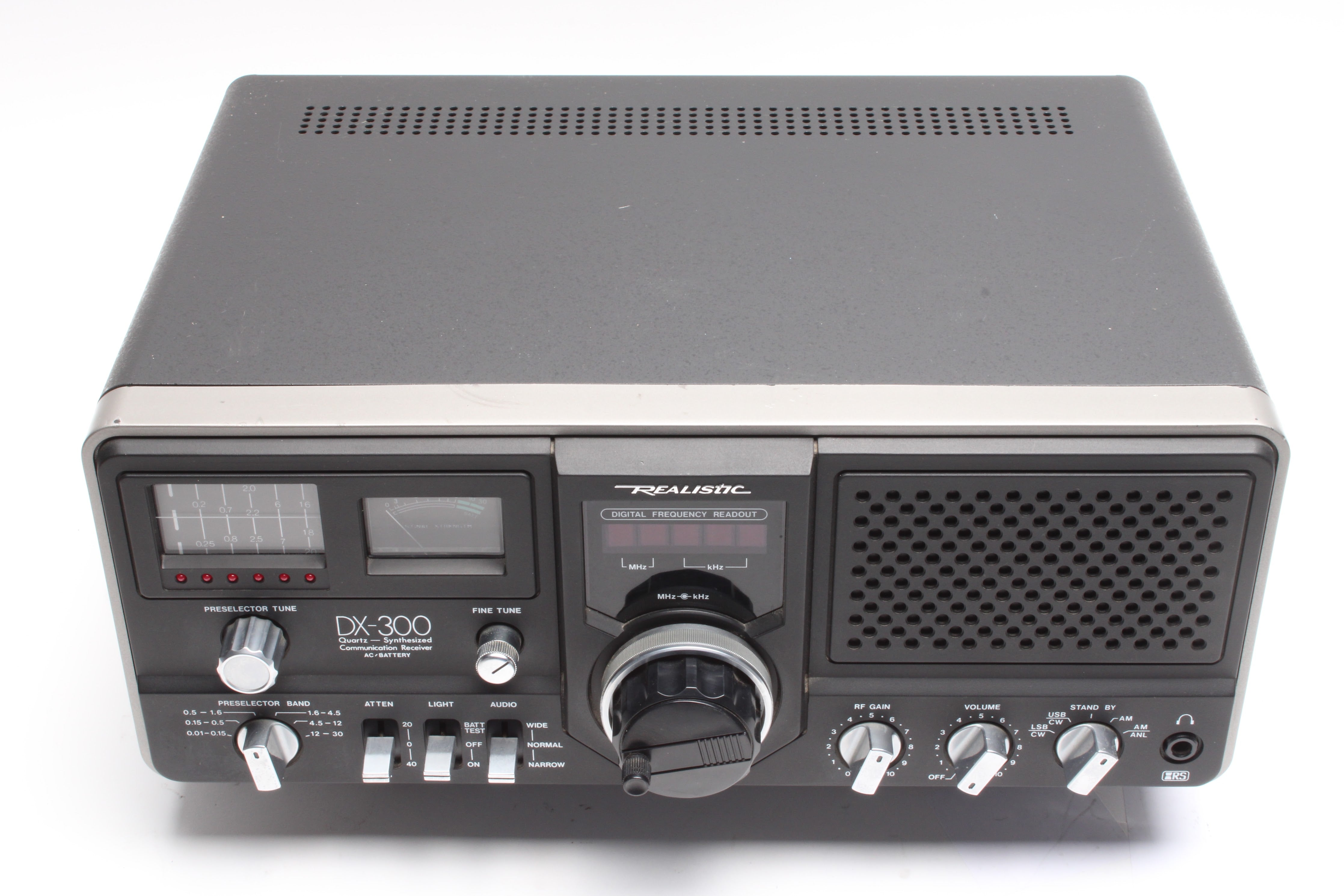 Realistic DX-300 Quartz Synthesized Communication Receiver - Fair Cond ...