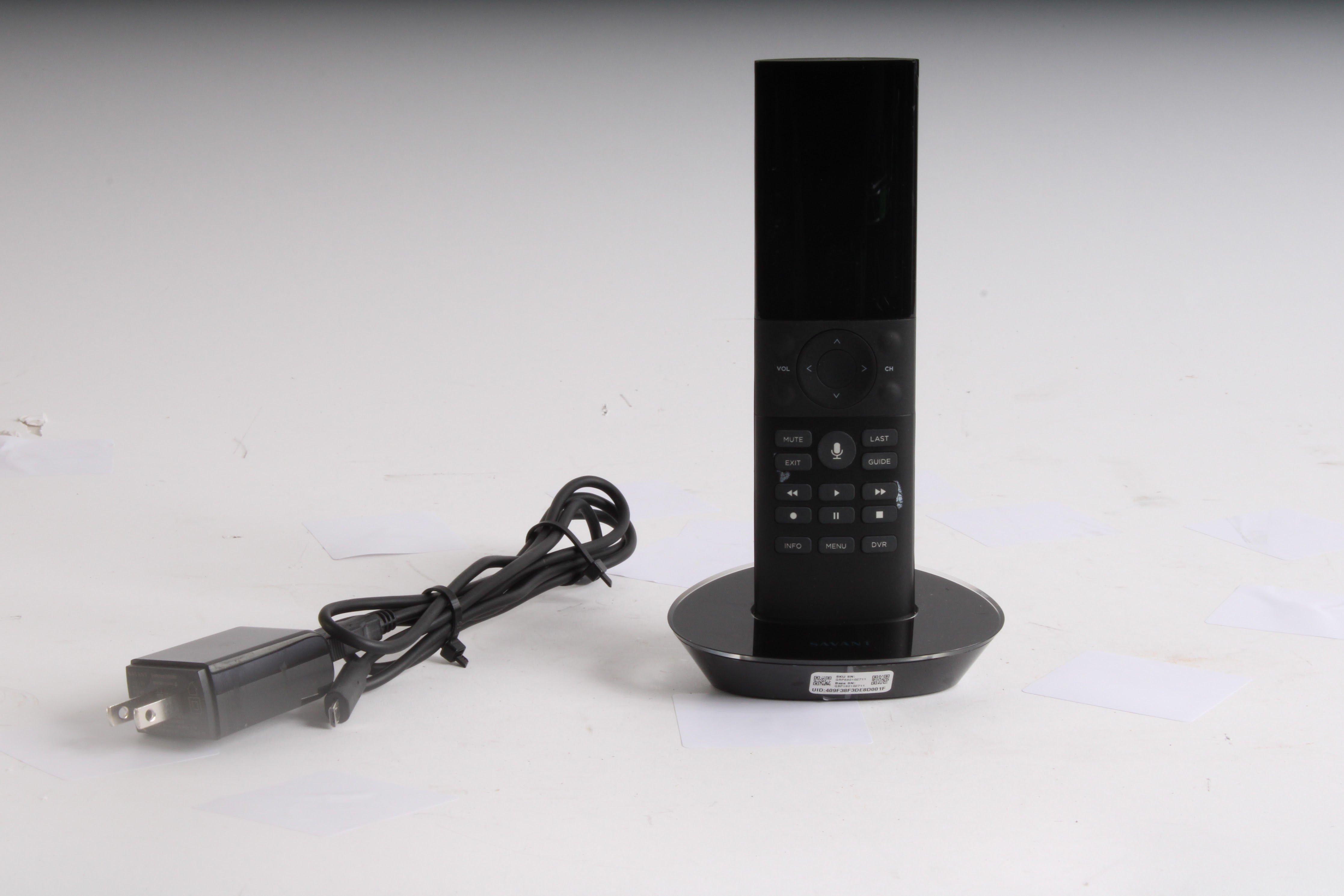 Savant Remote REM 1000 Remote Controller With Cradle and Power Adapter ...